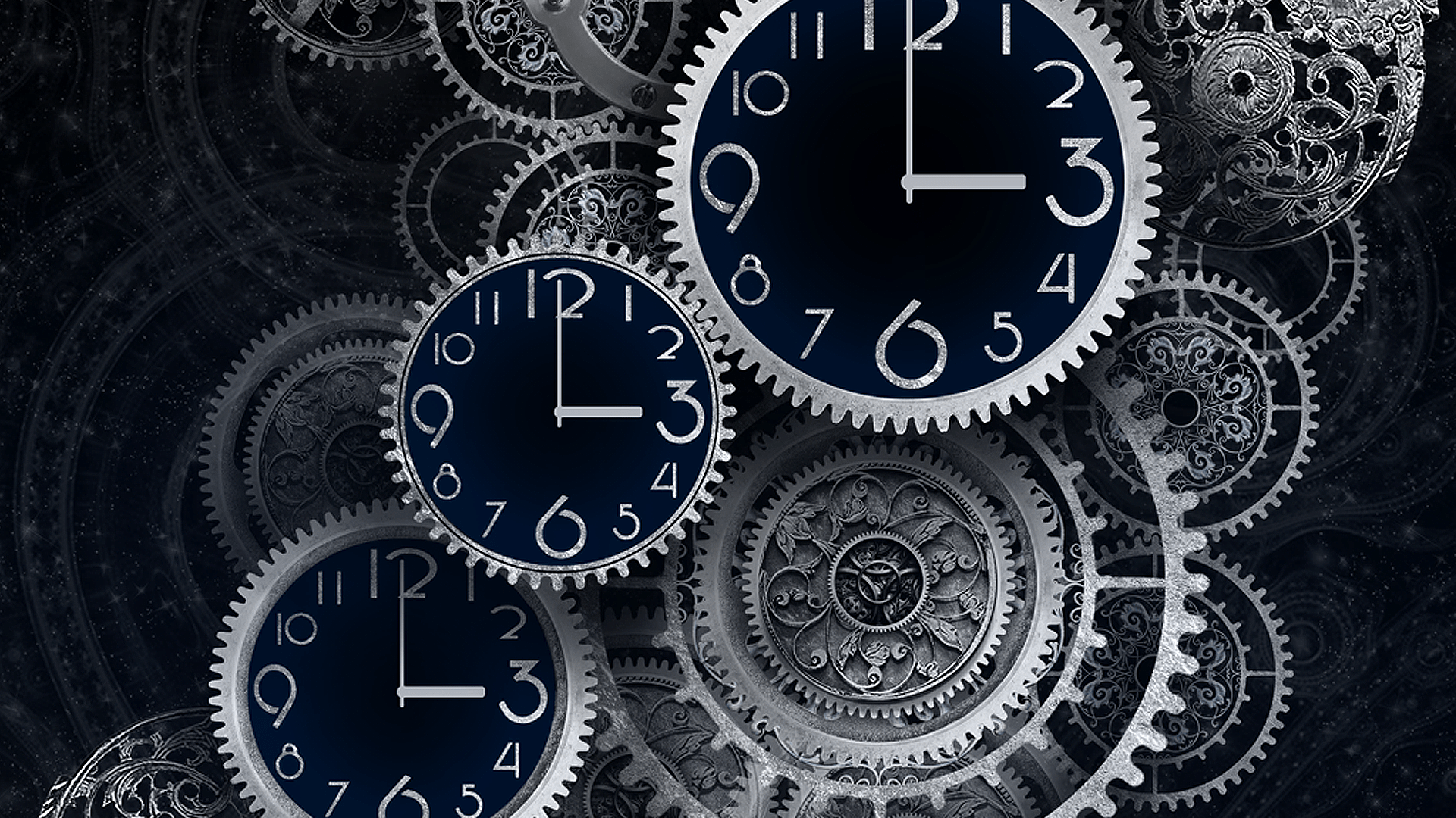 Black Clock Wallpapers - Top Free Black Clock Backgrounds - WallpaperAccess