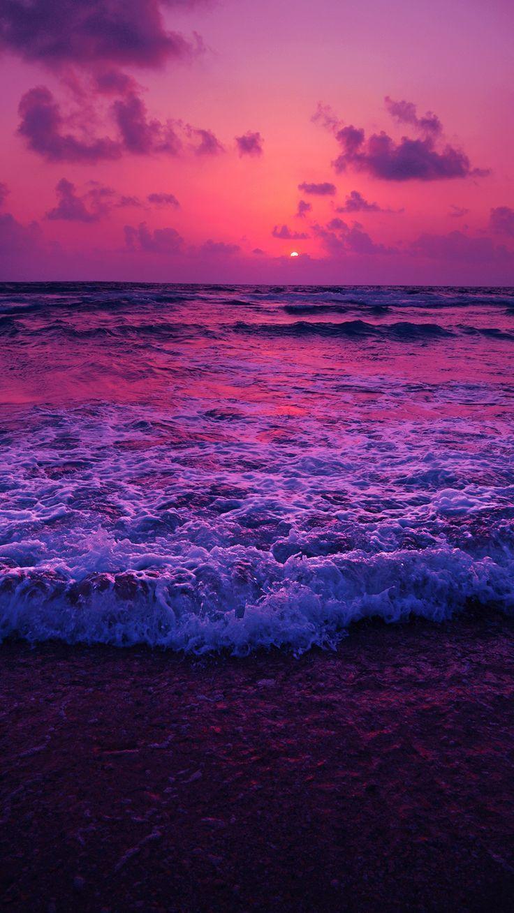 Ocean Purple Sunset Wallpapers - Top Free Ocean Purple Sunset ...
