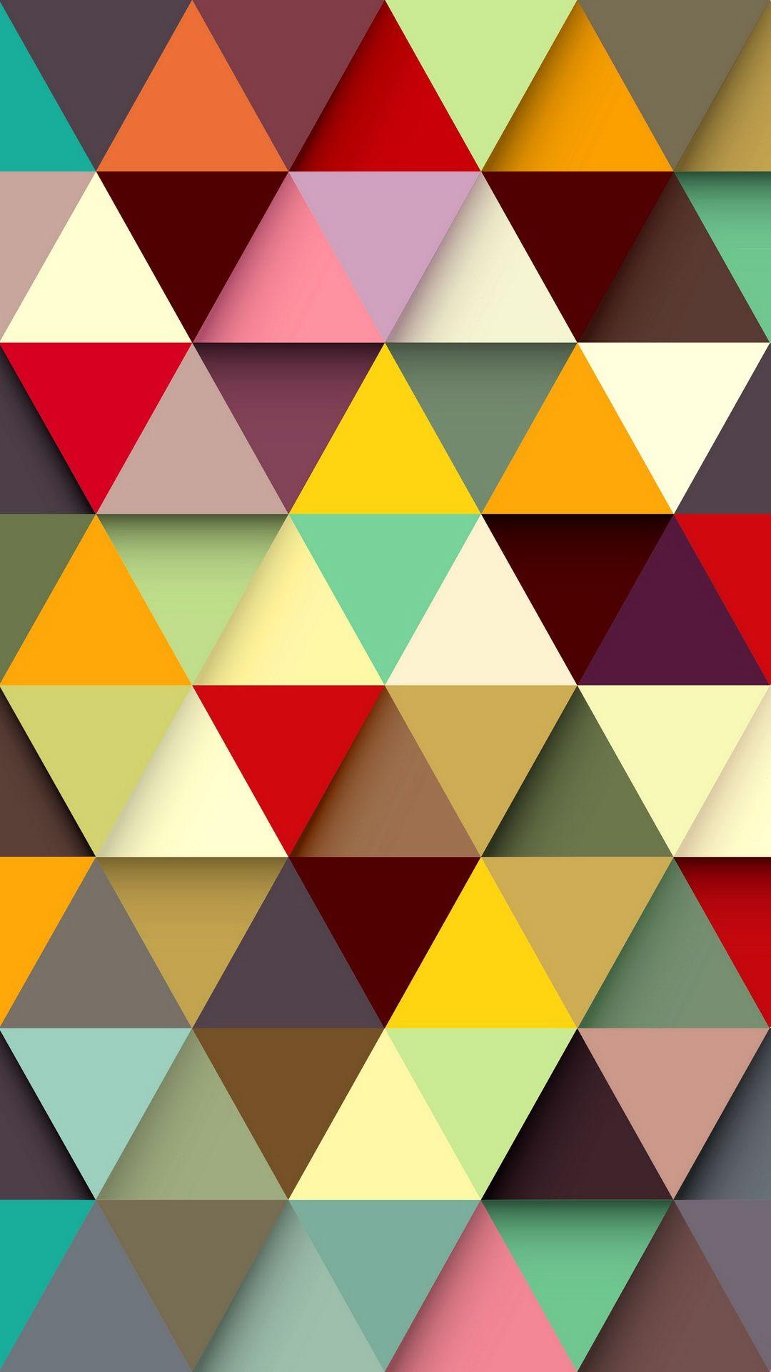 Colorful Geometric Triangle Wallpapers - Top Free Colorful Geometric ...
