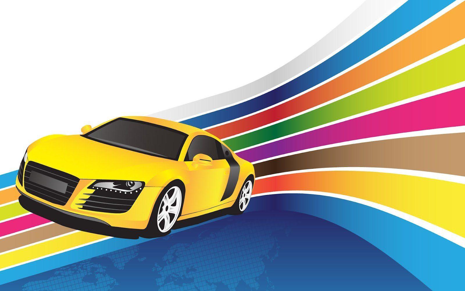 Cartoon Race Car Wallpapers - Top Free Cartoon Race Car Backgrounds ...