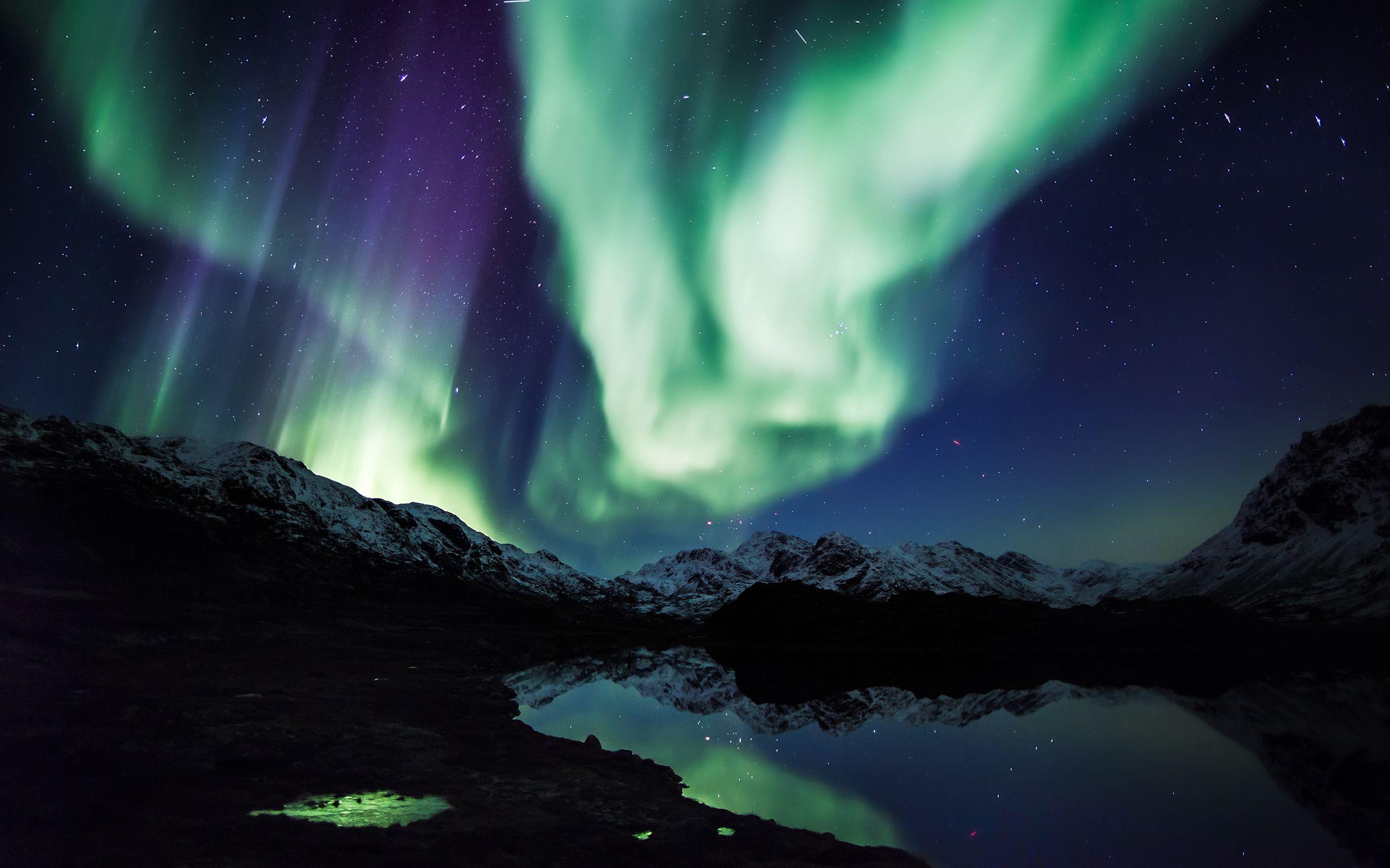 Northern Lights Wallpapers - Top Free Northern Lights Backgrounds ...
