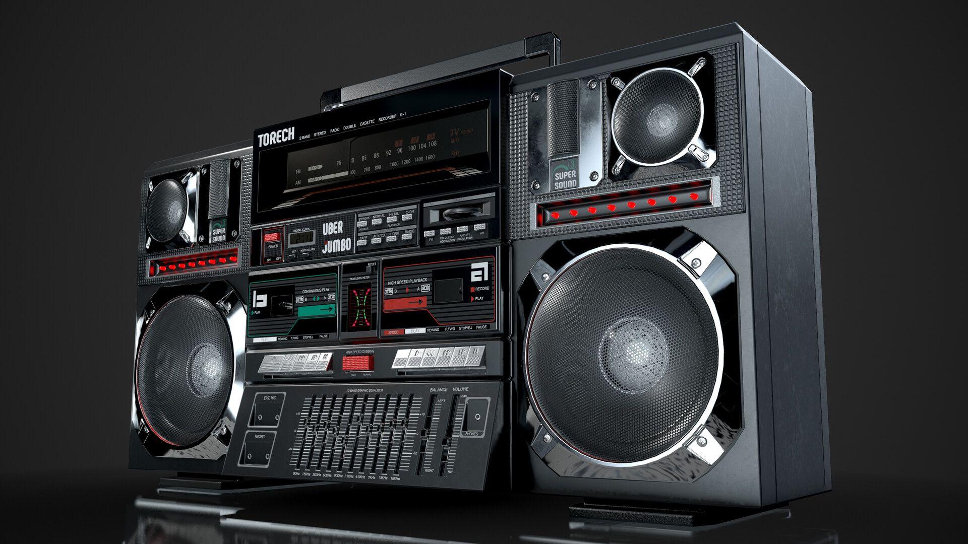 80s Boombox Wallpapers - Top Free 80s Boombox Backgrounds - WallpaperAccess