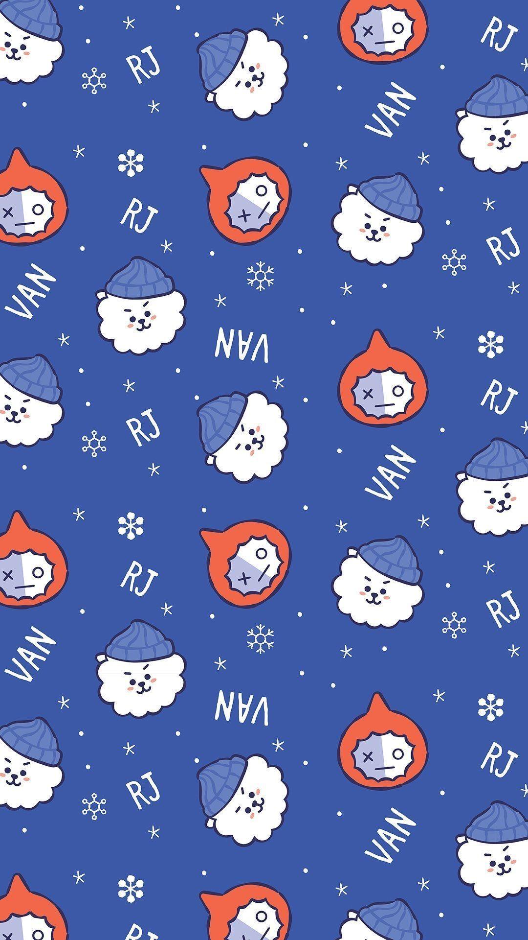 BT21 Pattern Wallpapers - Top Free BT21 Pattern Backgrounds ...