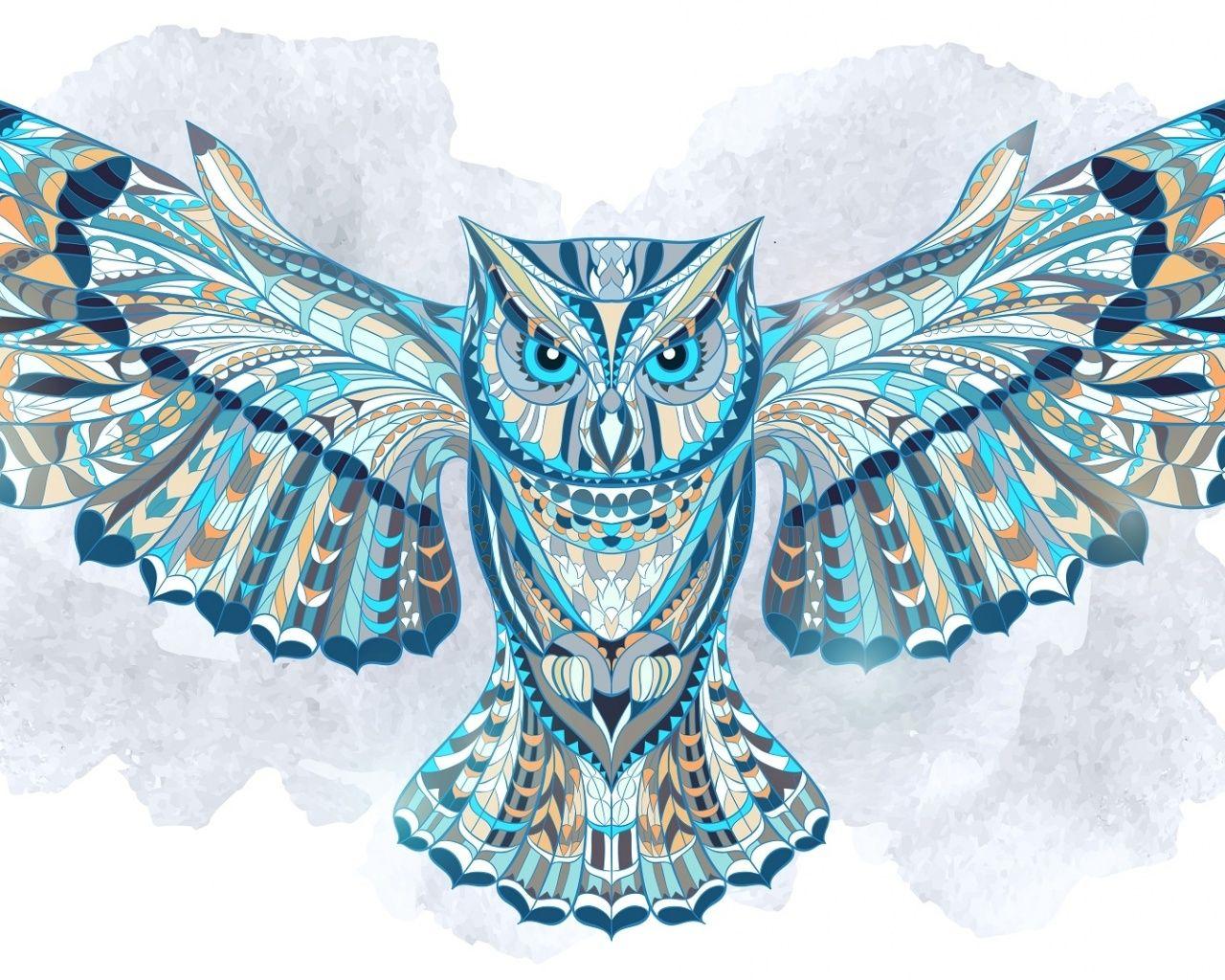 Blue Owl Desktop Wallpapers - Top Free Blue Owl Desktop Backgrounds ...