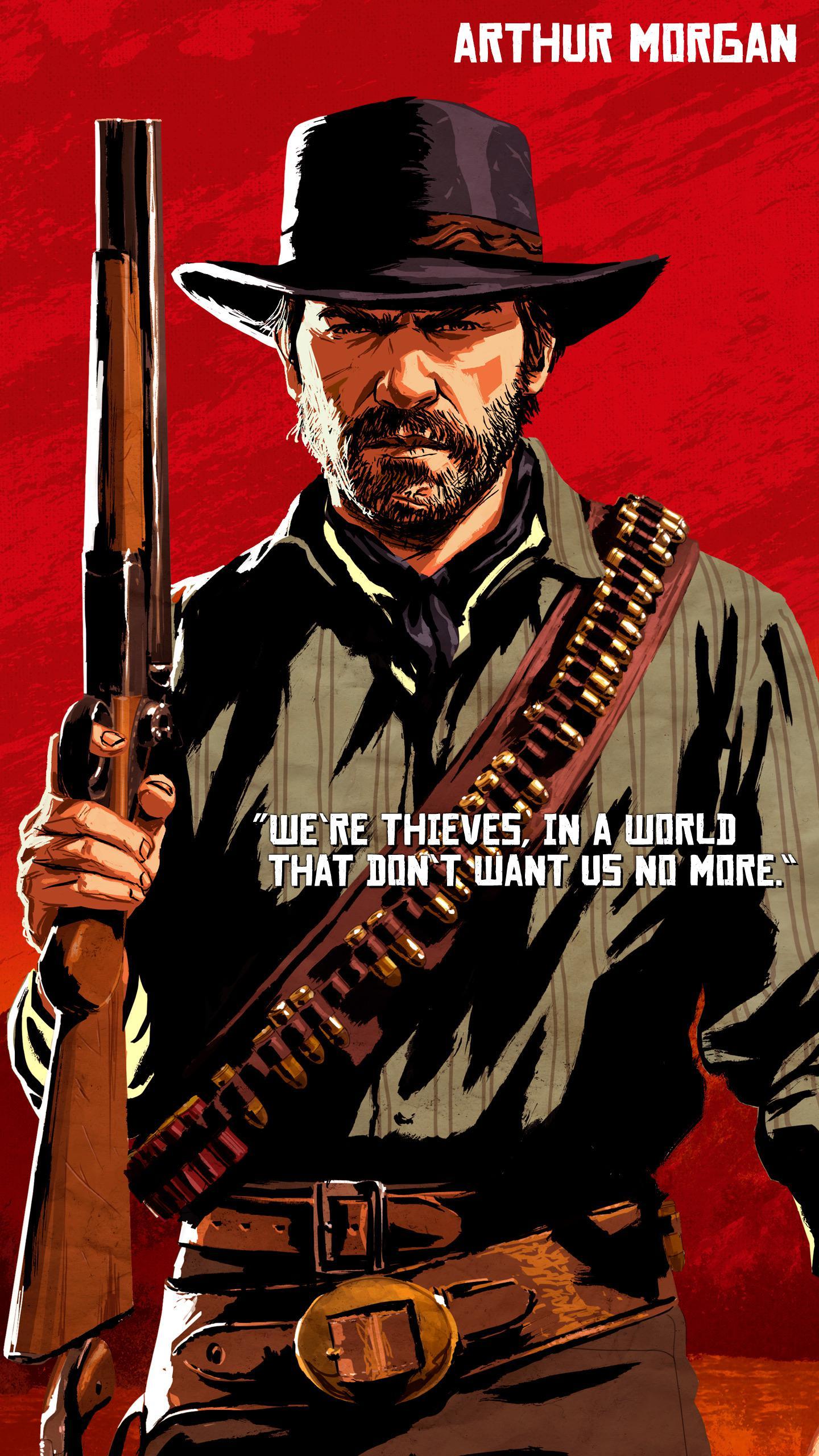 Arthur Morgan iPhone Wallpapers - Top Free Arthur Morgan iPhone ...
