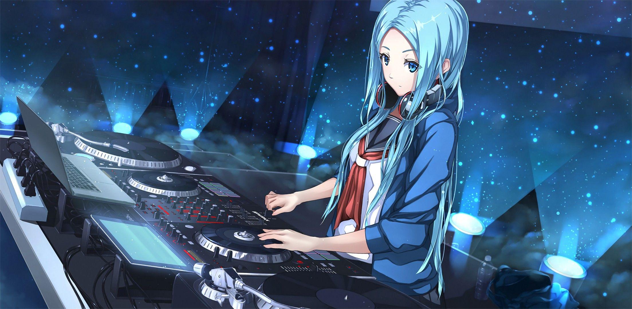 Anime Music Girl Wallpapers - Top Free Anime Music Girl Backgrounds ...