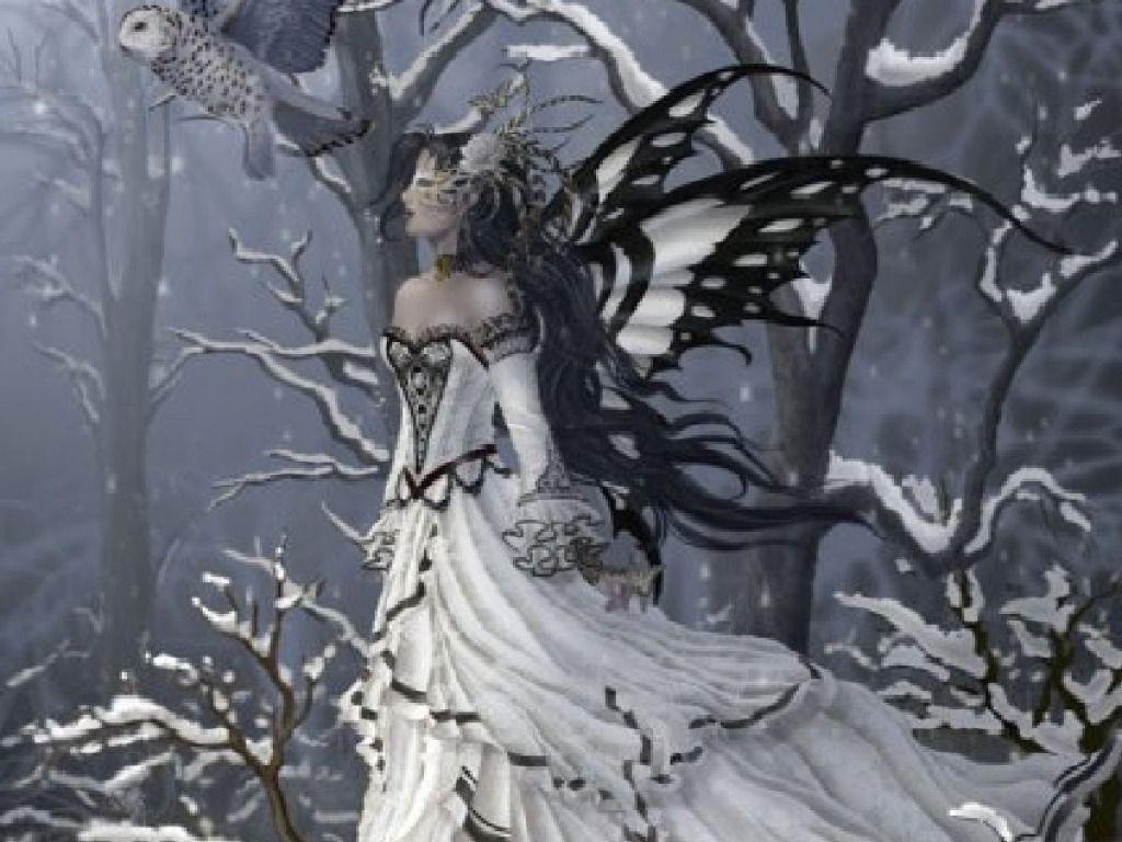 Snow Fairy Wallpapers - Top Free Snow Fairy Backgrounds - WallpaperAccess