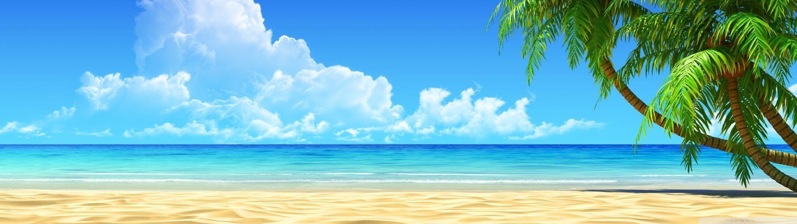 Beach Dual Monitor Wallpapers - Top Free Beach Dual Monitor Backgrounds ...