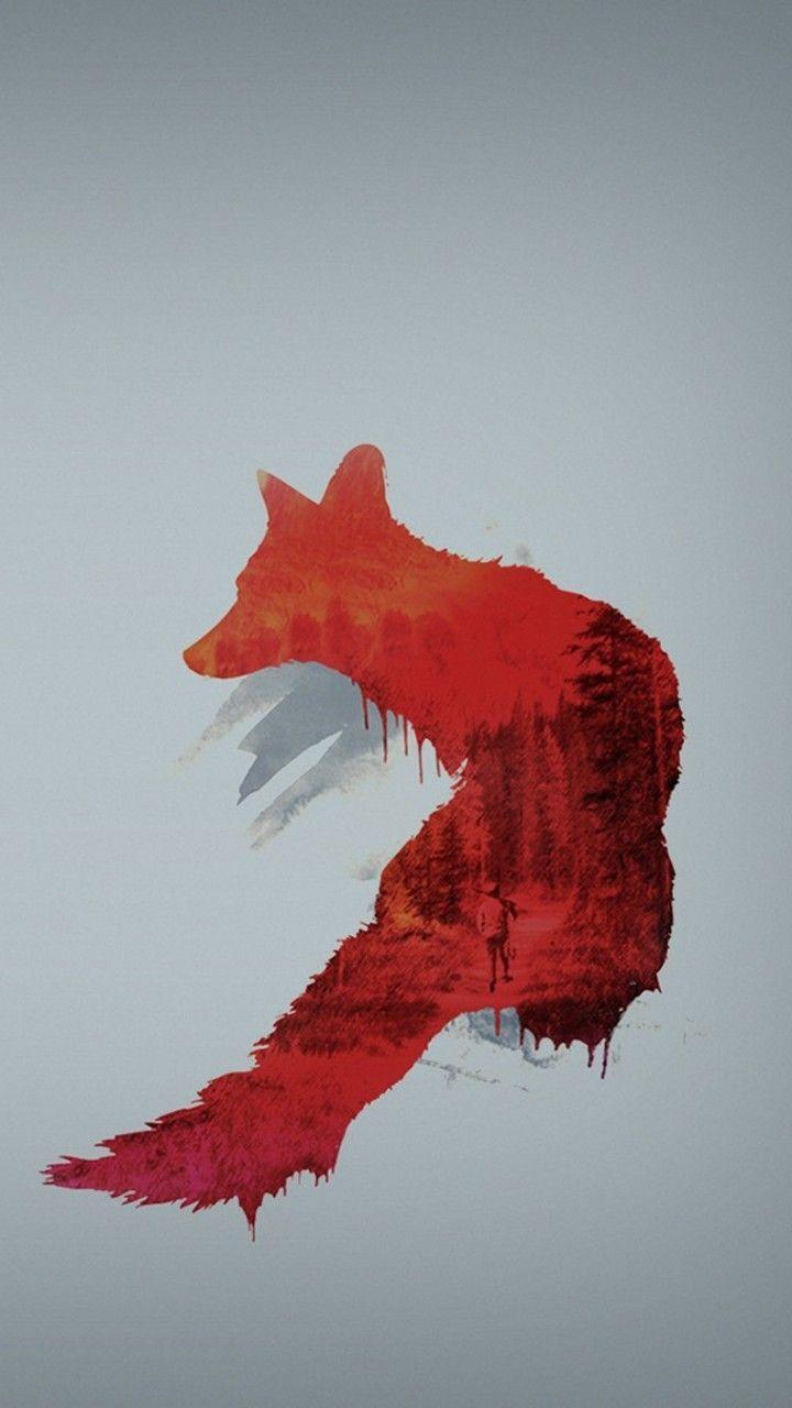 Fox Minimalist Wallpapers - Top Free Fox Minimalist Backgrounds ...