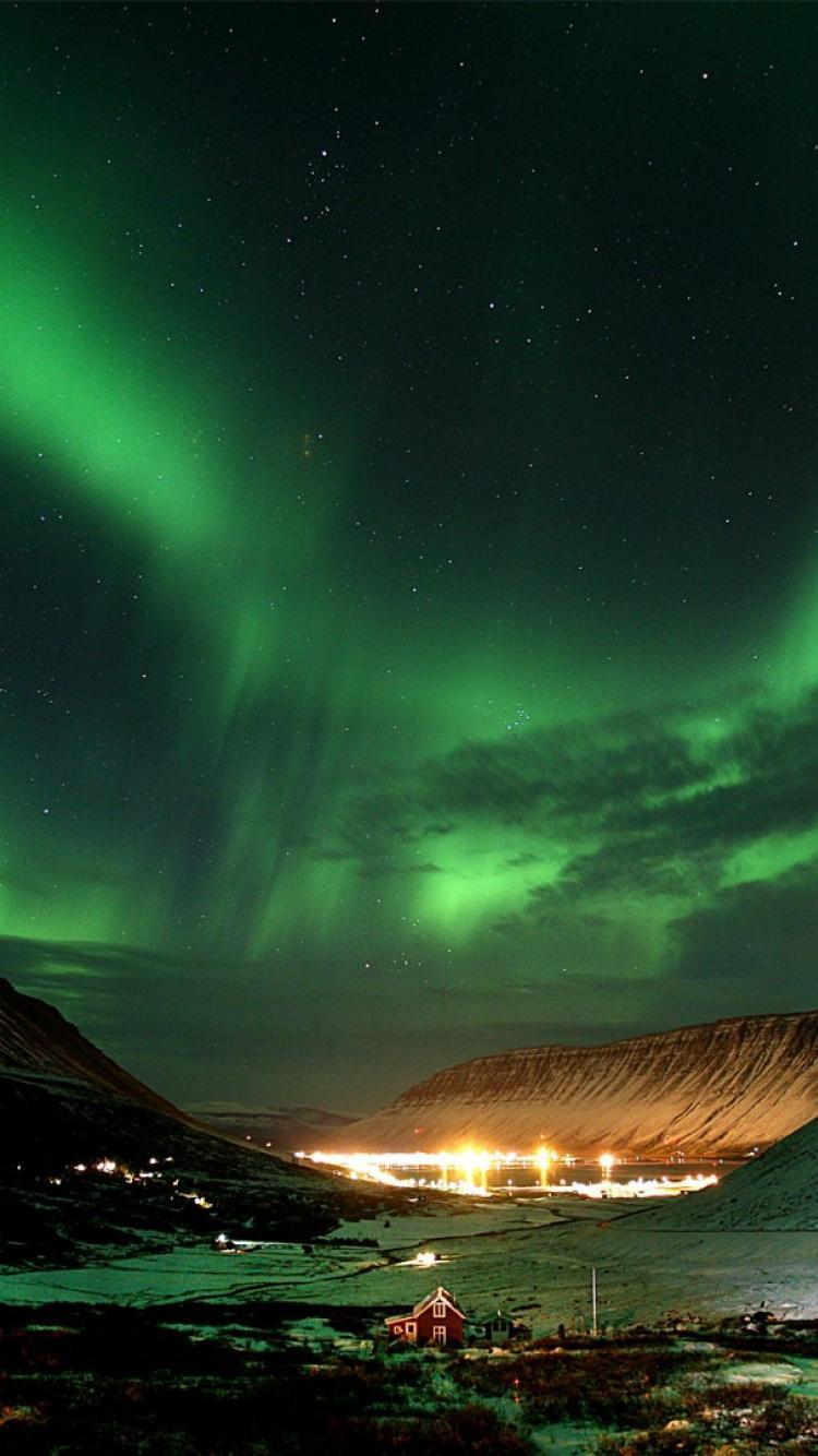 Northern Lights Phone Wallpapers - Top Free Northern Lights Phone ...
