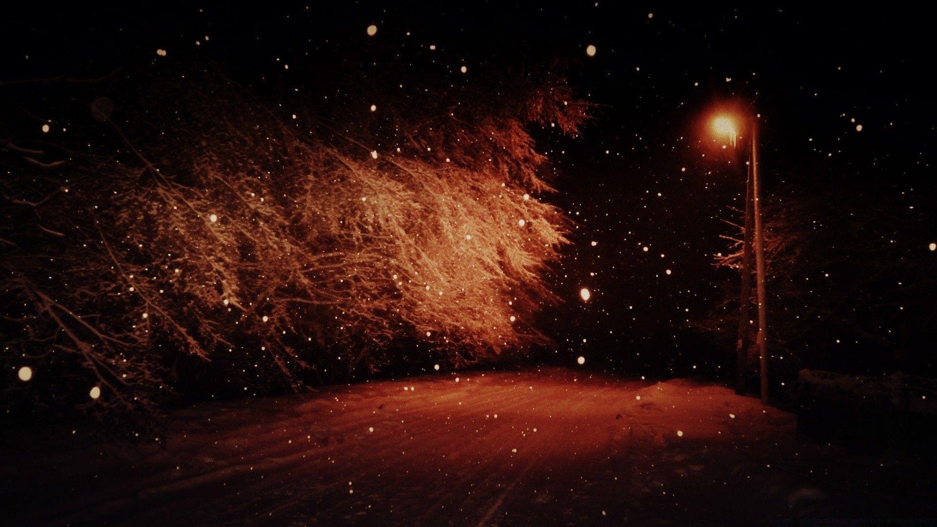 Dark Winter Night Wallpapers - Top Free Dark Winter Night Backgrounds ...