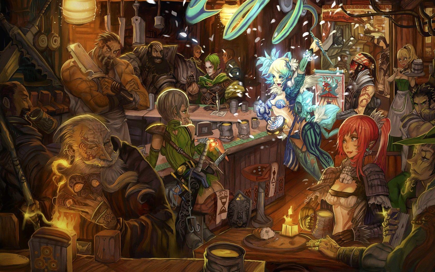 Anime Bar Wallpapers - Top Free Anime Bar Backgrounds - WallpaperAccess