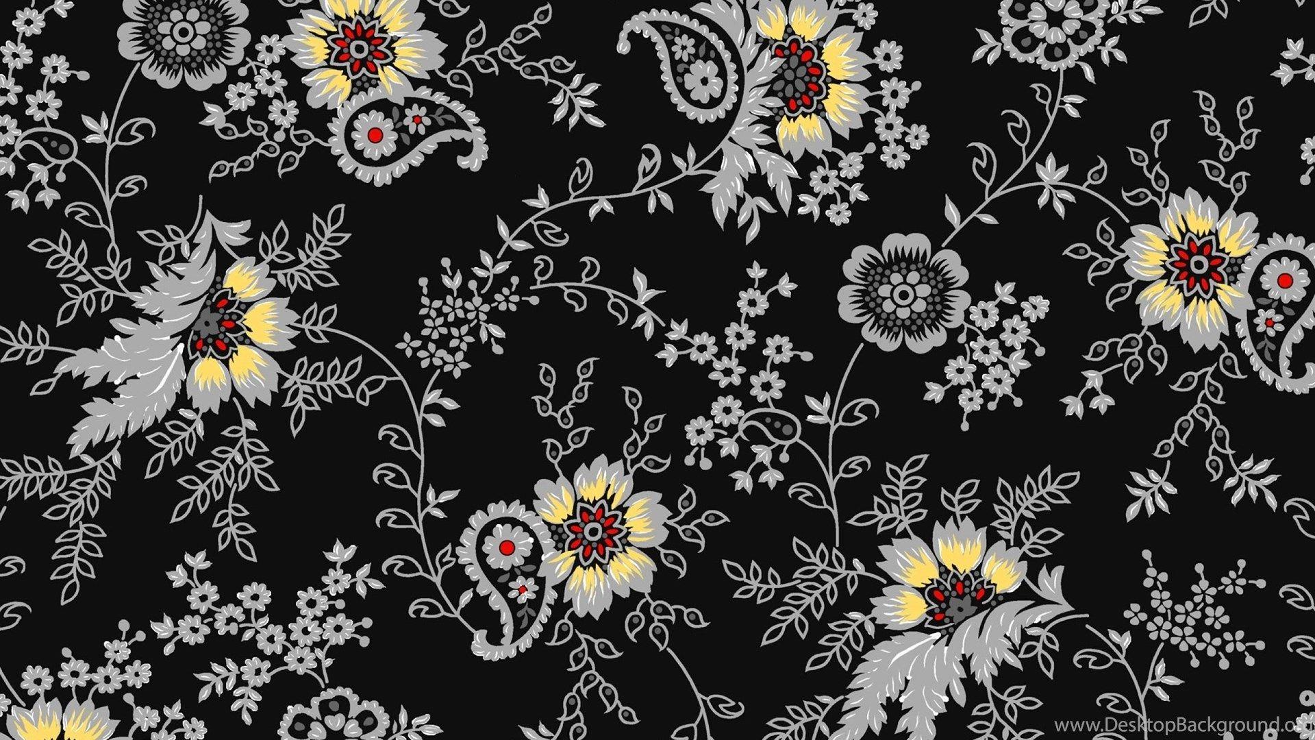 Flower Pattern Desktop Wallpapers - Top Free Flower Pattern Desktop ...