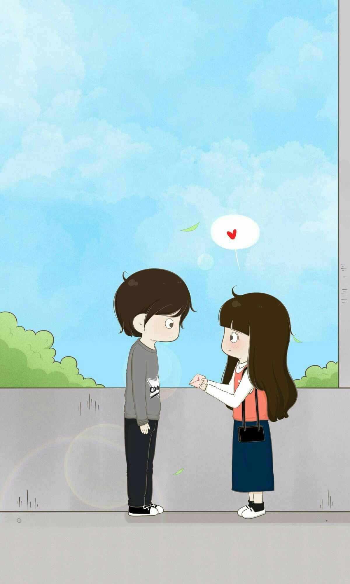Cute Couples Cartoon Wallpapers Top Free Cute Couples Cartoon