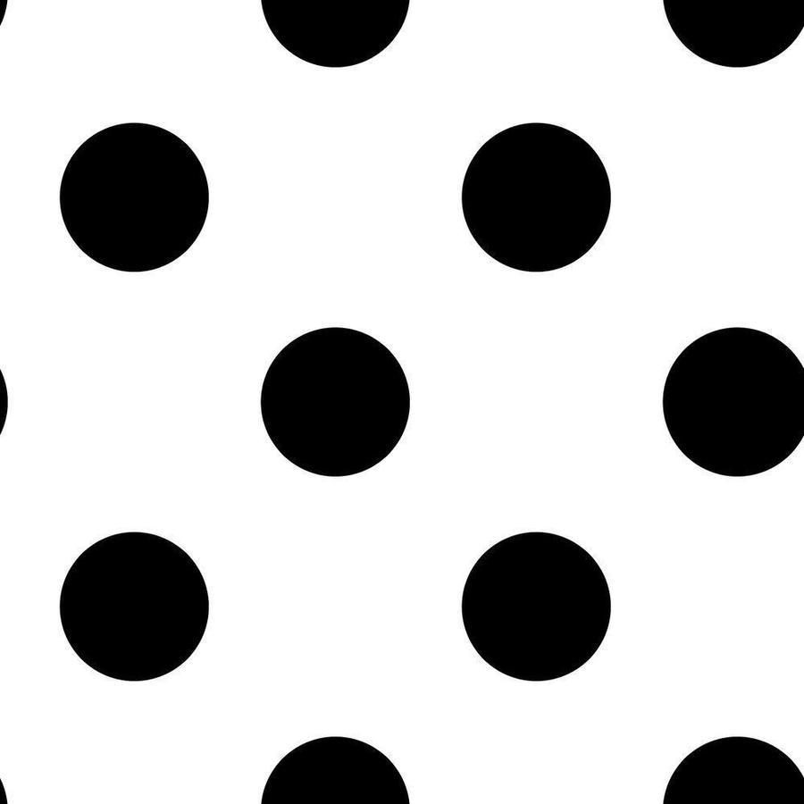 Black and White Polka Dots Wallpapers - Top Free Black and White Polka ...