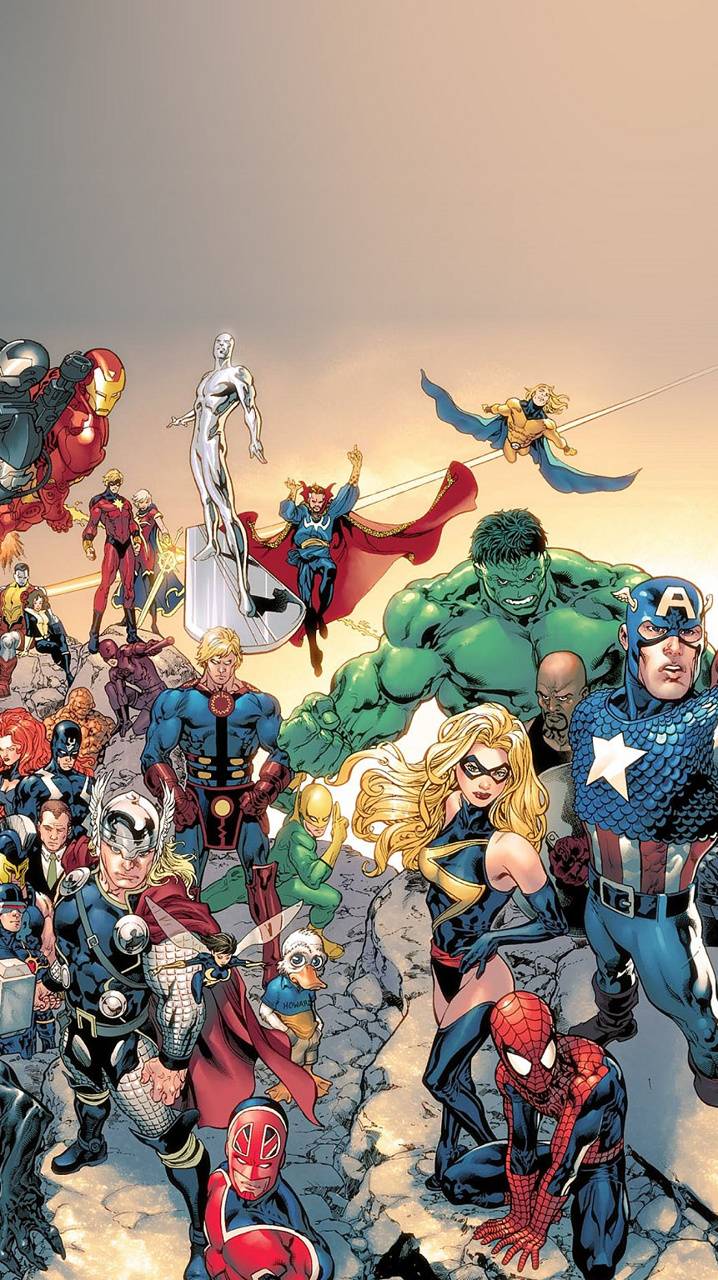 Comic Book Mobile Wallpapers - Top Free Comic Book Mobile Backgrounds ...