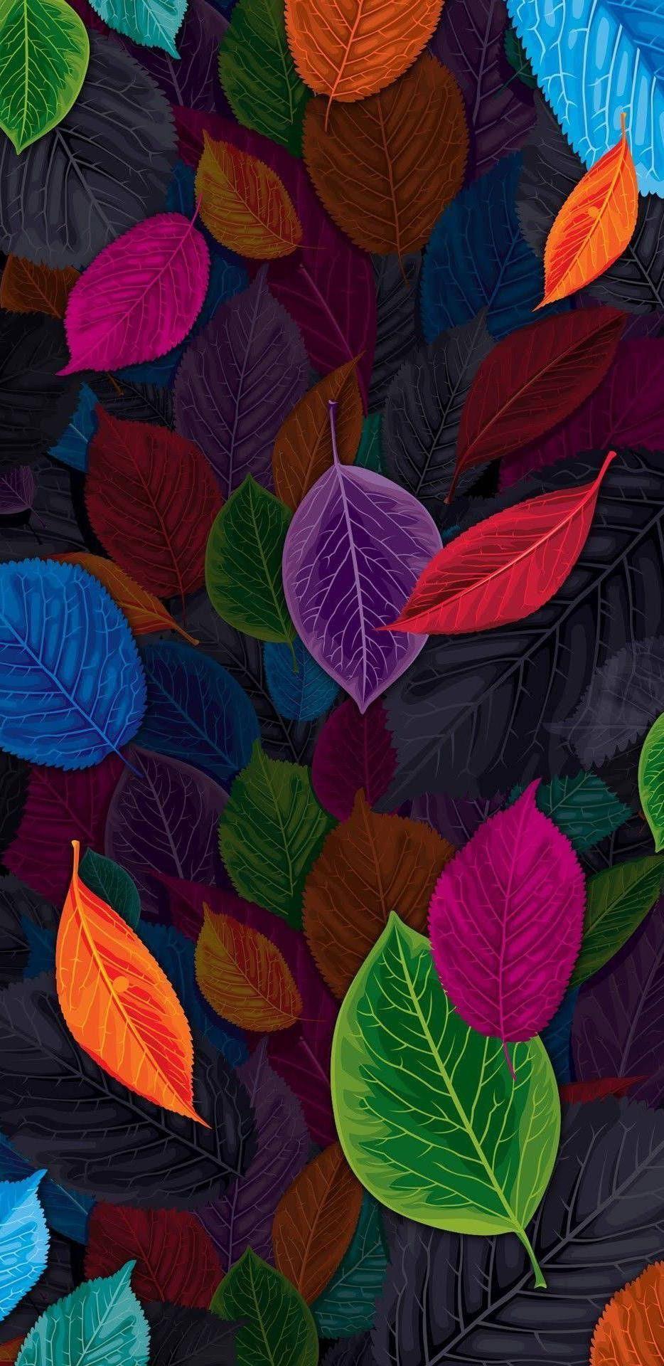 Colorful Leaves Wallpapers - Top Free Colorful Leaves Backgrounds ...