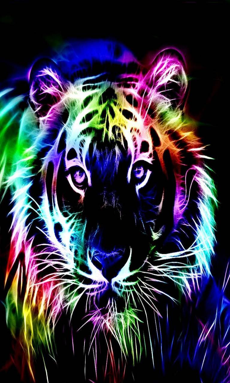 Galaxy Tiger Wallpapers - Top Free Galaxy Tiger Backgrounds - WallpaperAccess