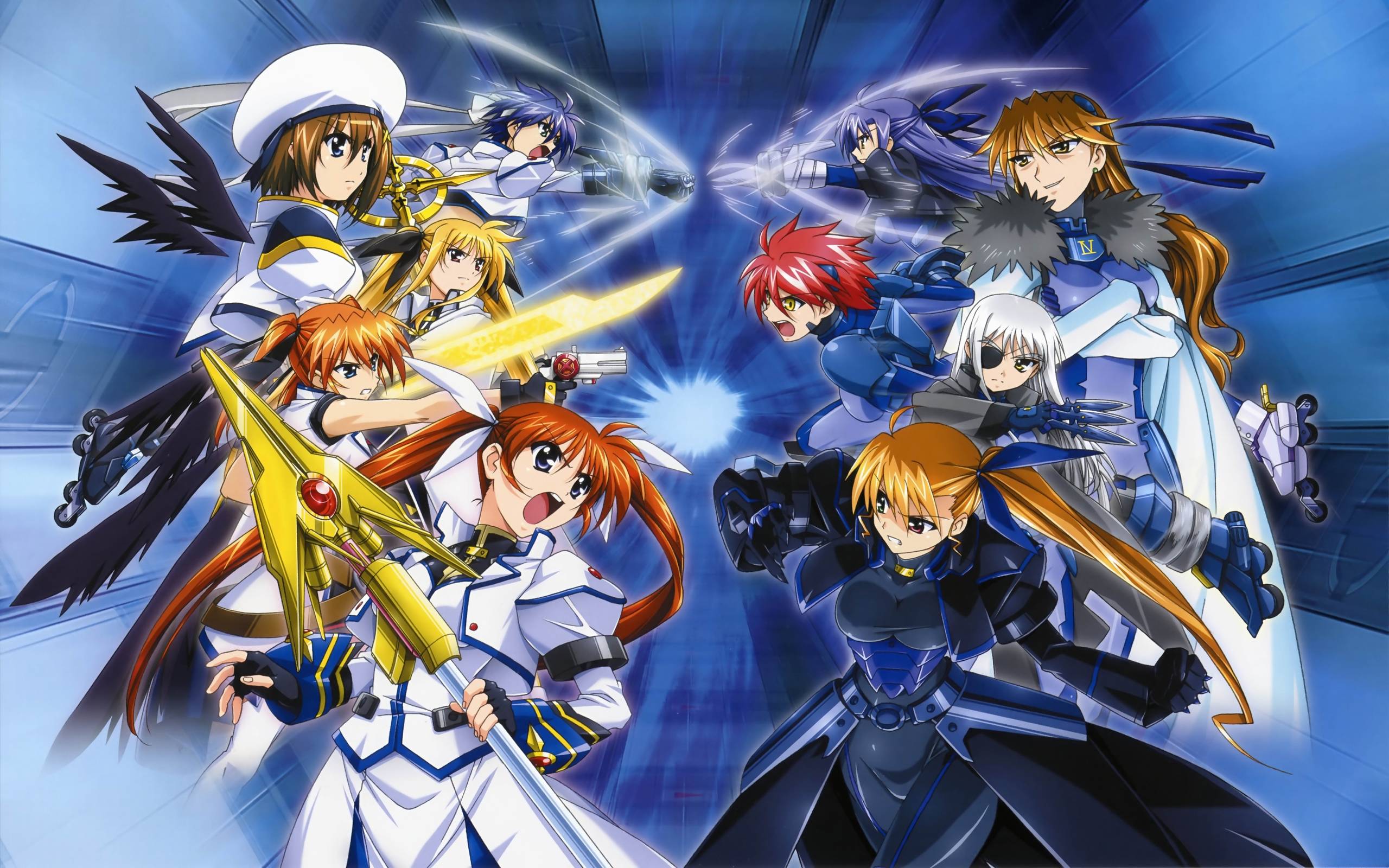 Nanoha Wallpapers - Top Free Nanoha Backgrounds - WallpaperAccess