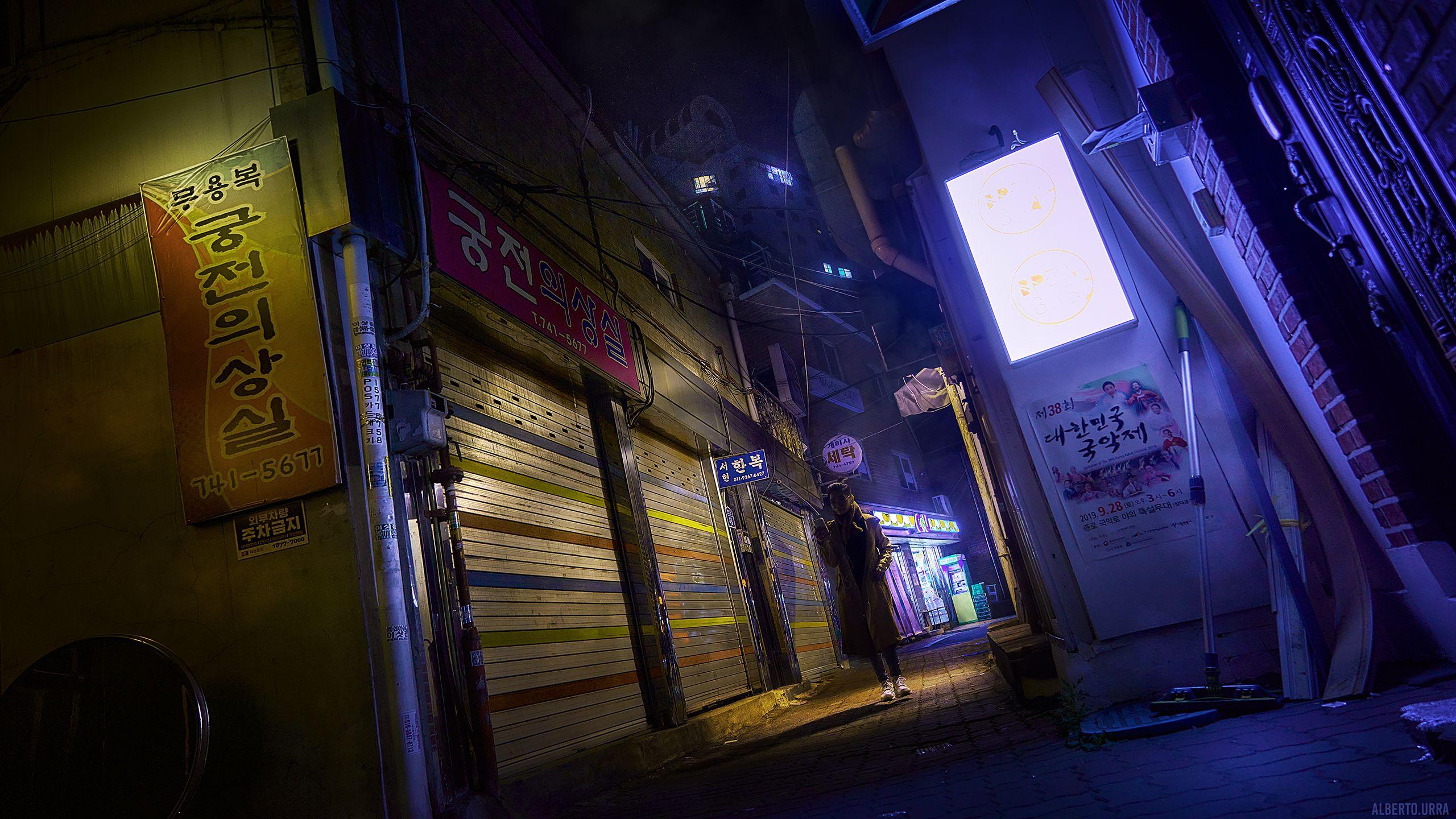 Cyberpunk Seoul Wallpapers - Top Free Cyberpunk Seoul Backgrounds ...