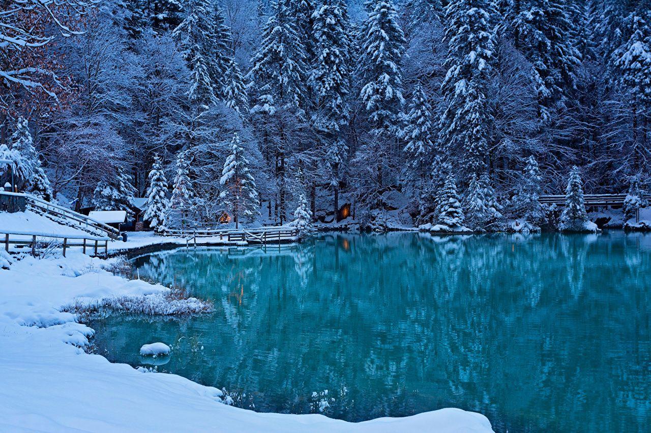 Winter Lake Desktop Wallpapers - Top Free Winter Lake Desktop ...