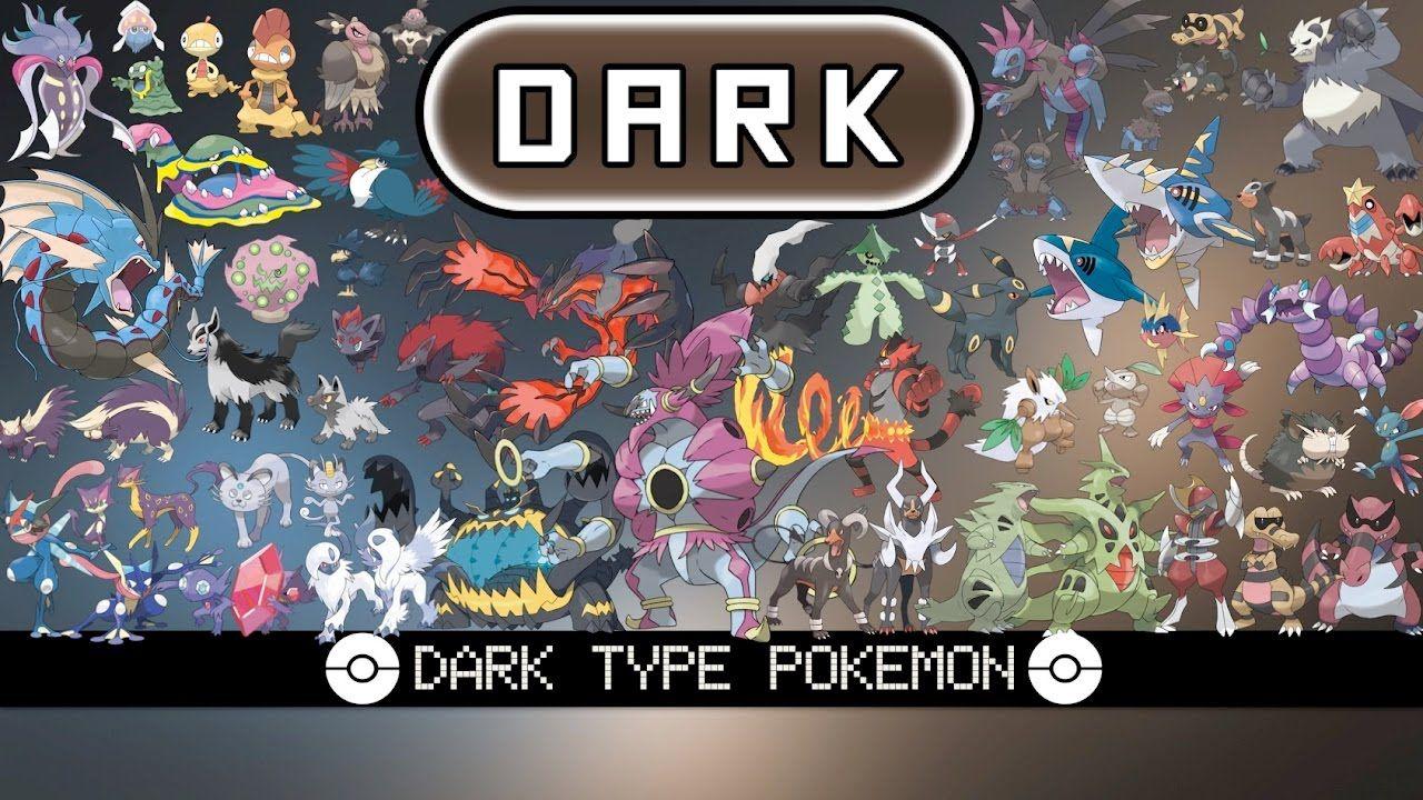 Dark Type Pokemon Wallpapers - Top Free Dark Type Pokemon Backgrounds ...
