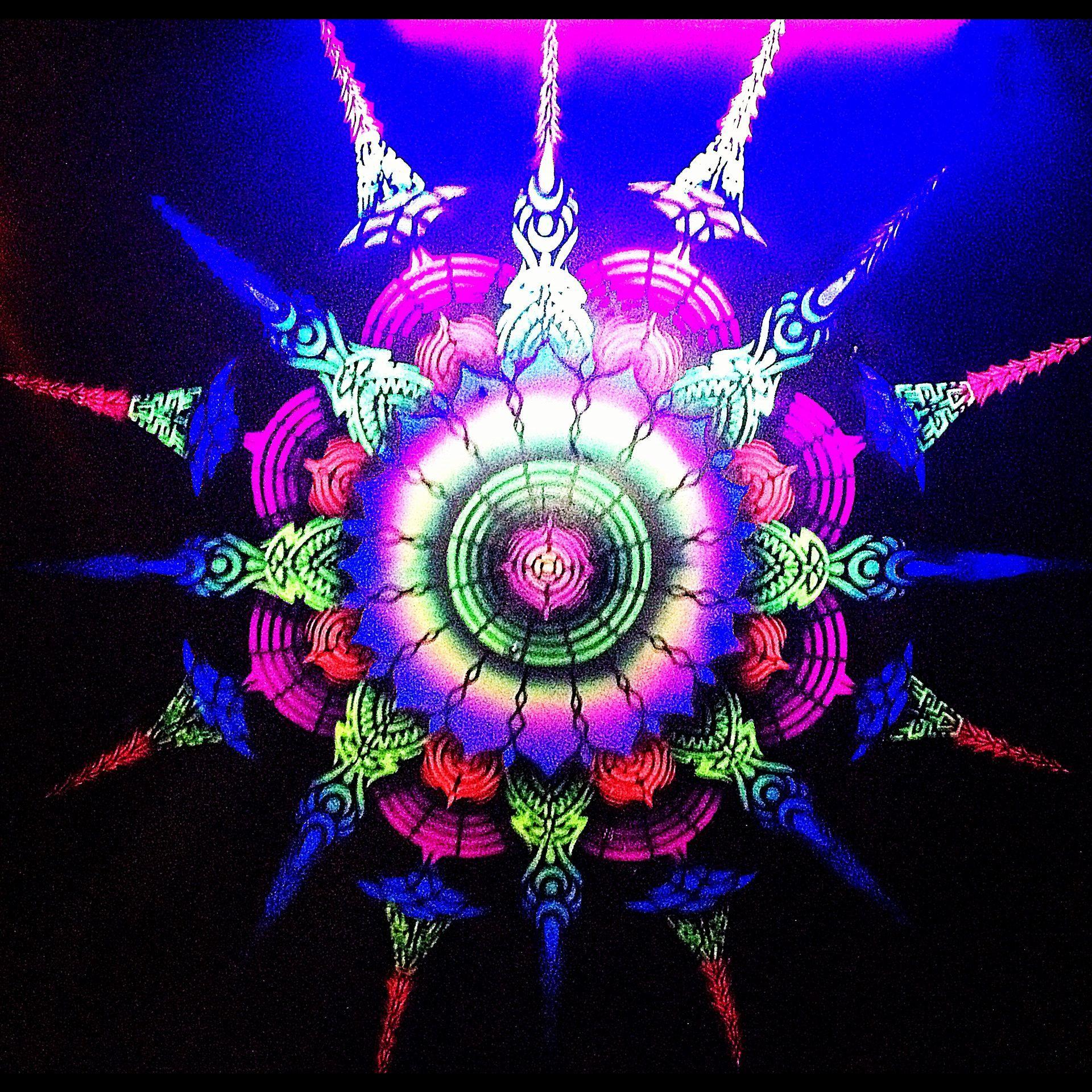 Black Light Art Wallpapers - Top Free Black Light Art Backgrounds ...