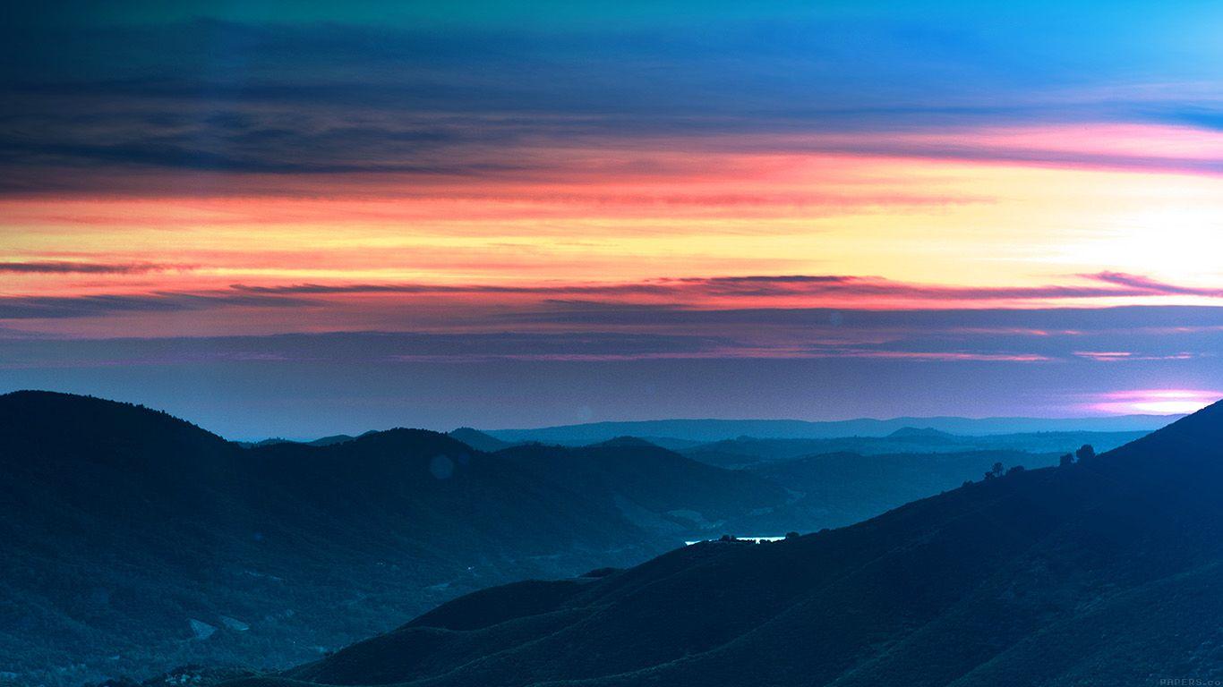 Mountain and Sunset Laptop Wallpapers - Top Free Mountain and Sunset ...