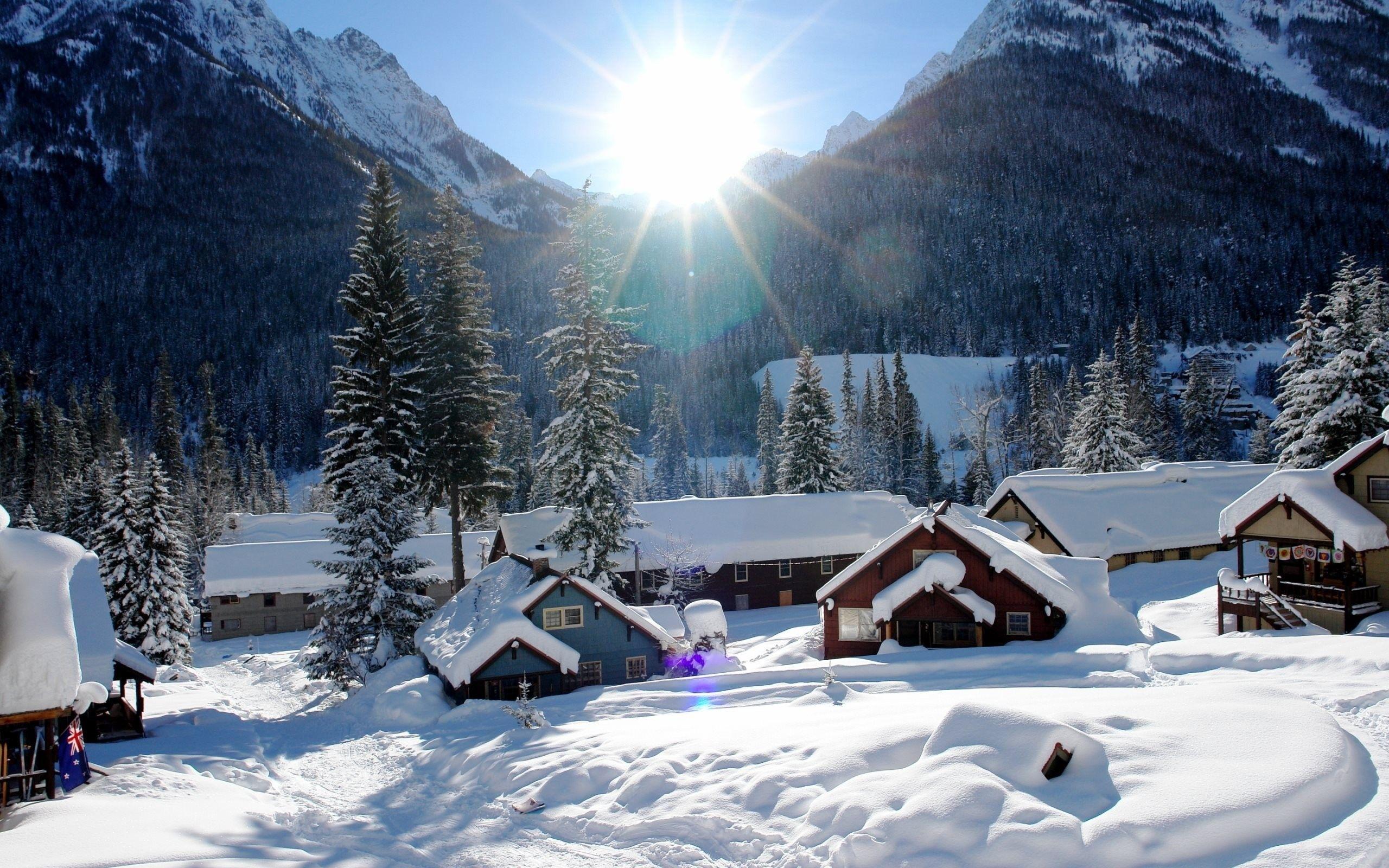 Winter Village Wallpapers - Top Free Winter Village Backgrounds ...