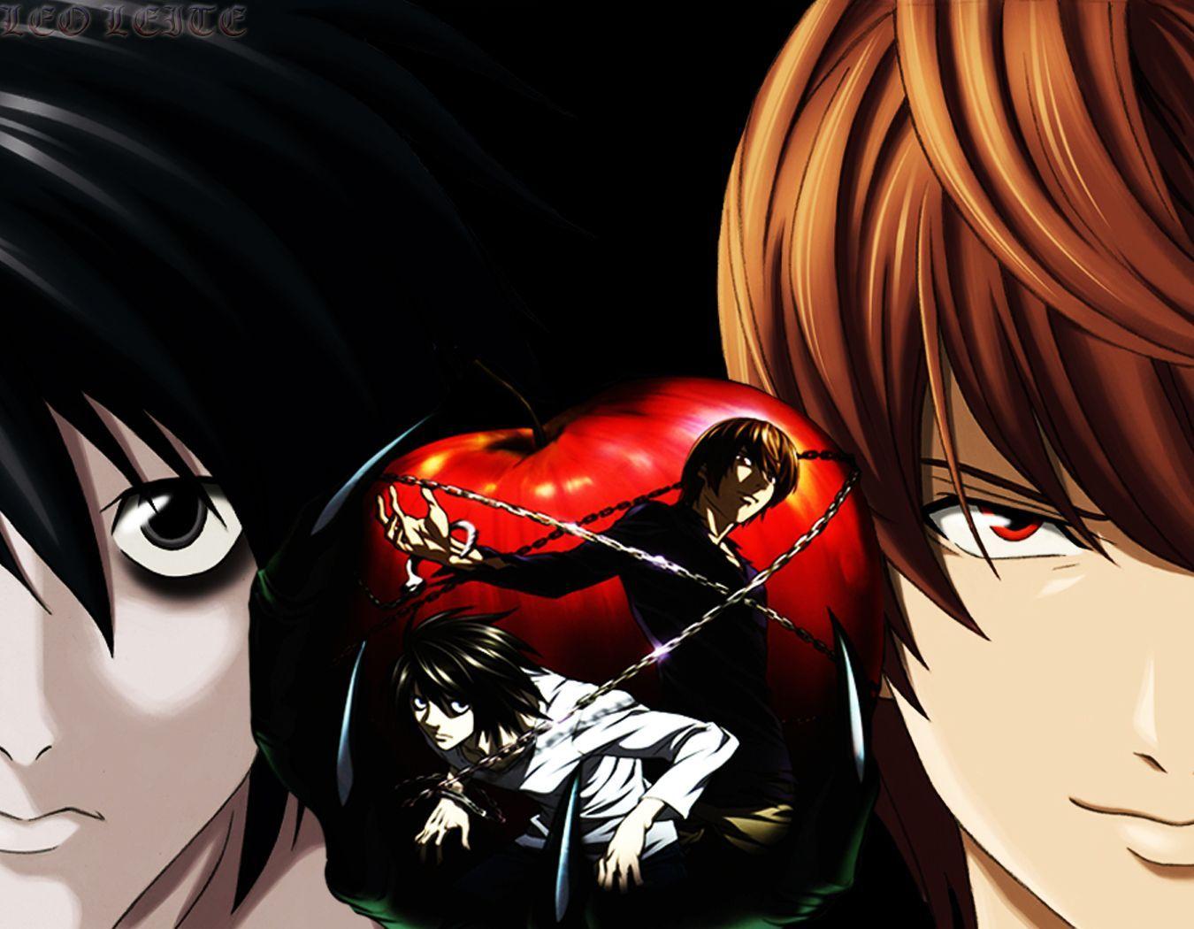 Light and L Death Note Wallpapers - Top Free Light and L Death Note ...