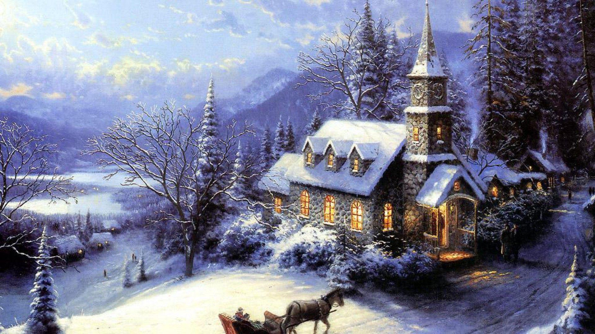 Winter Village Wallpapers - Top Free Winter Village Backgrounds ...