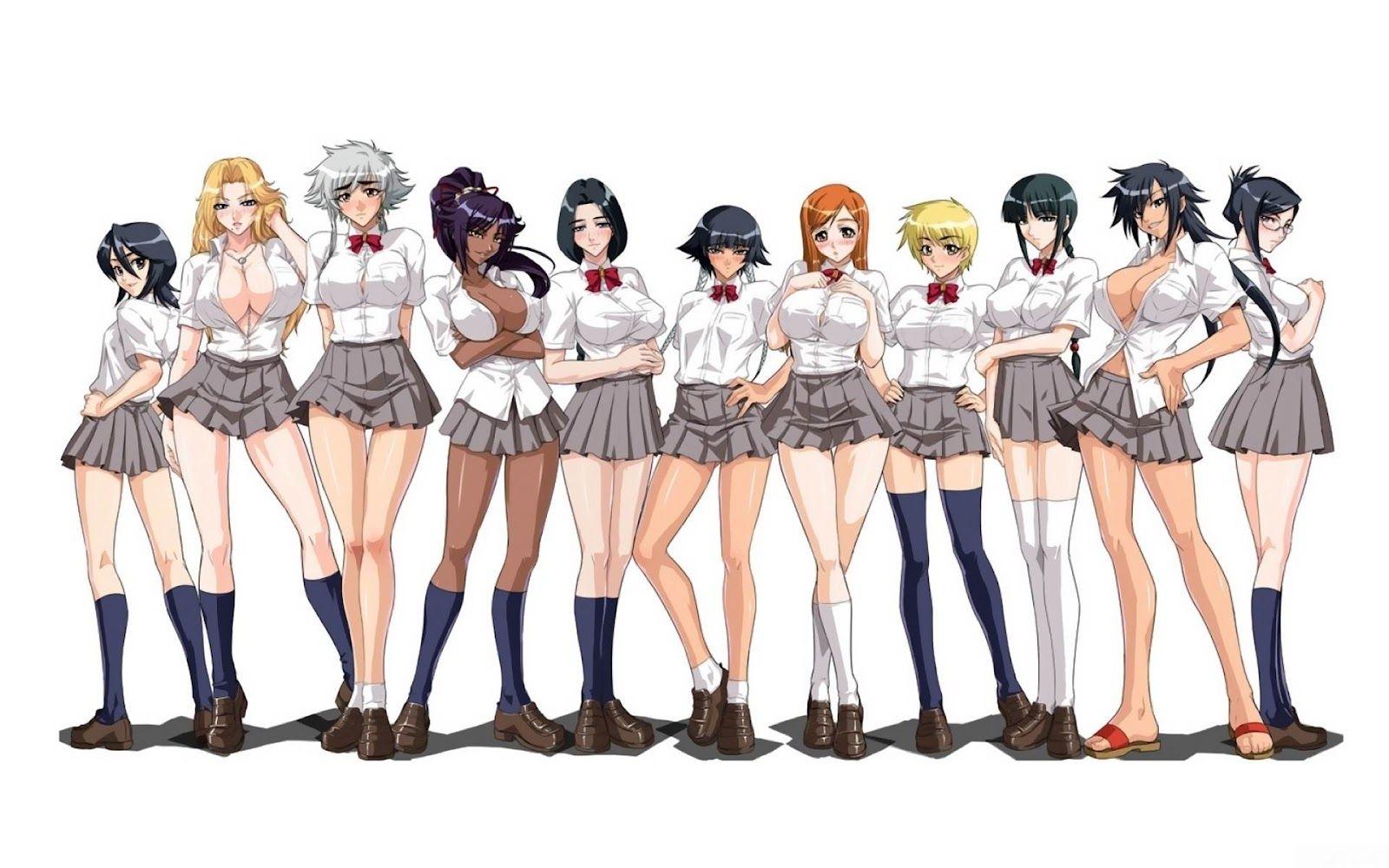 Bleach Girls Wallpapers Top Free Bleach Girls Backgrounds