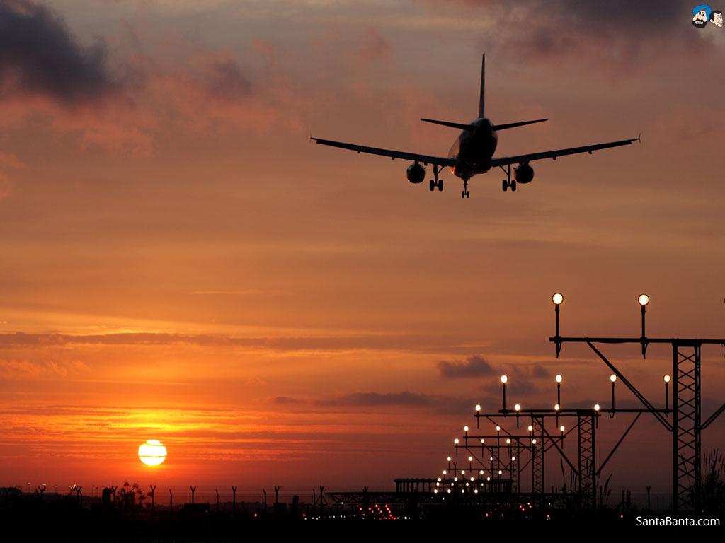 Airplane Landing Wallpapers - Top Free Airplane Landing Backgrounds ...