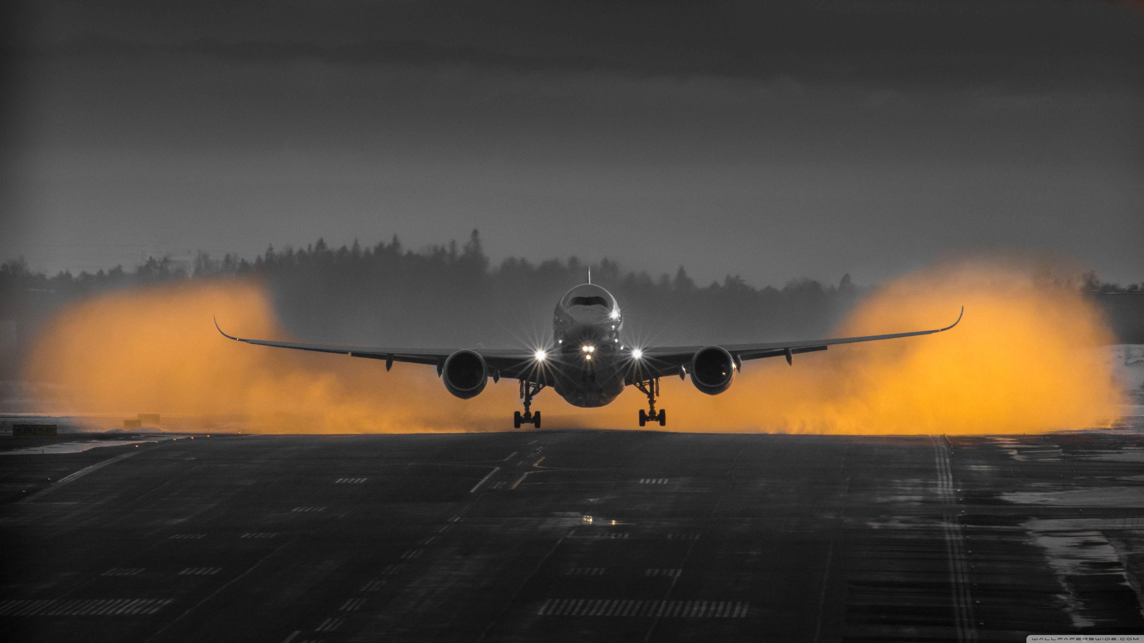 Airplane Landing Wallpapers - Top Free Airplane Landing Backgrounds ...