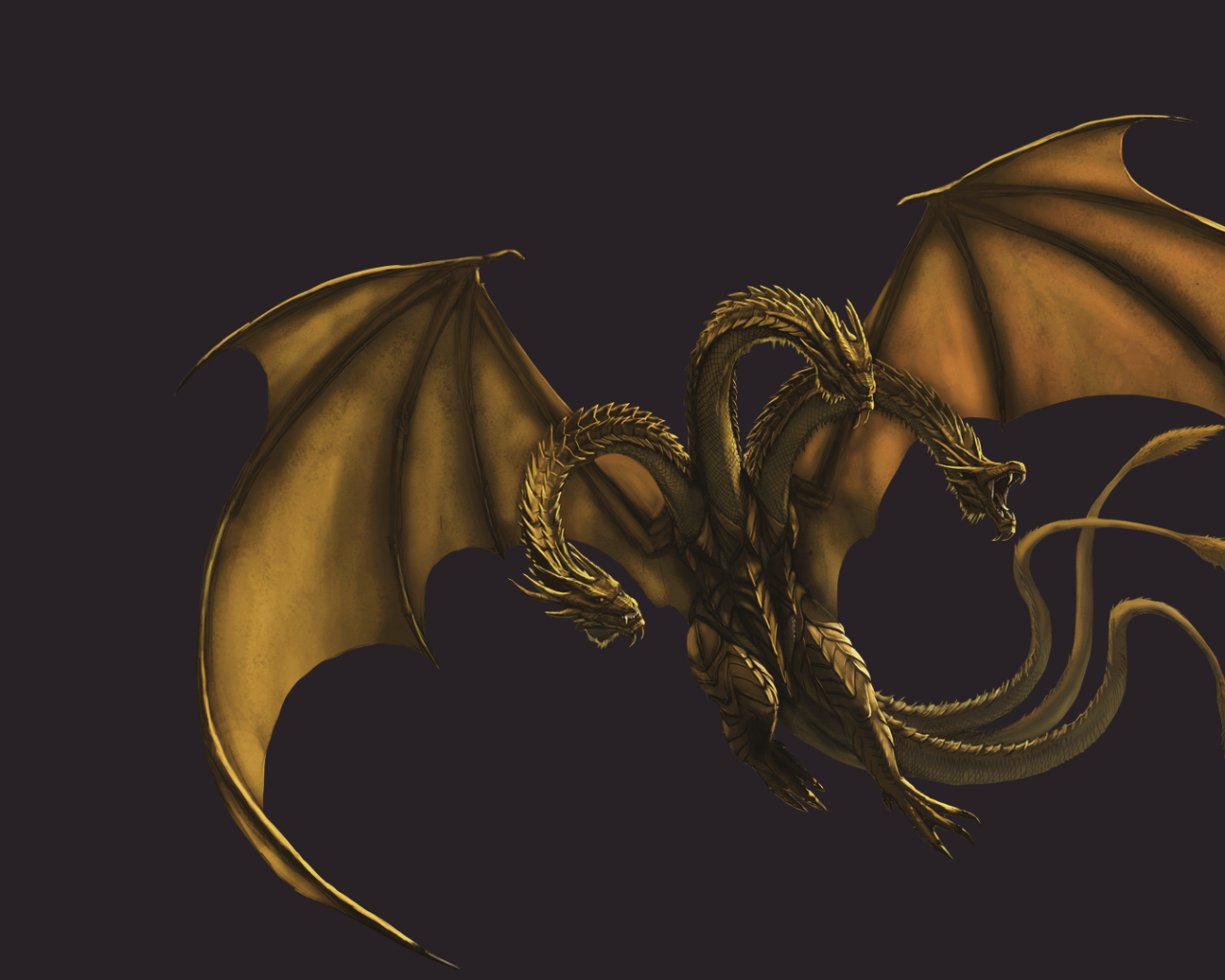 King Ghidorah 4K Wallpapers - Top Free King Ghidorah 4K Backgrounds ...