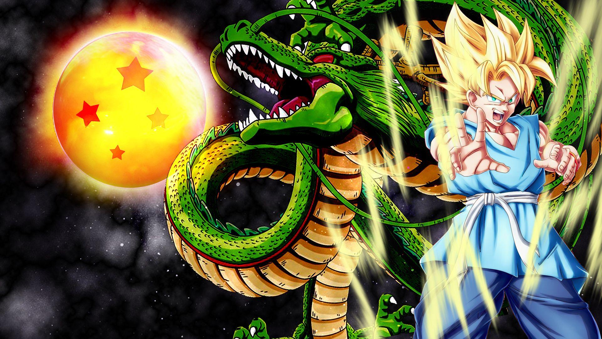 DBZ Shenron Wallpapers - Top Free DBZ Shenron Backgrounds - WallpaperAccess
