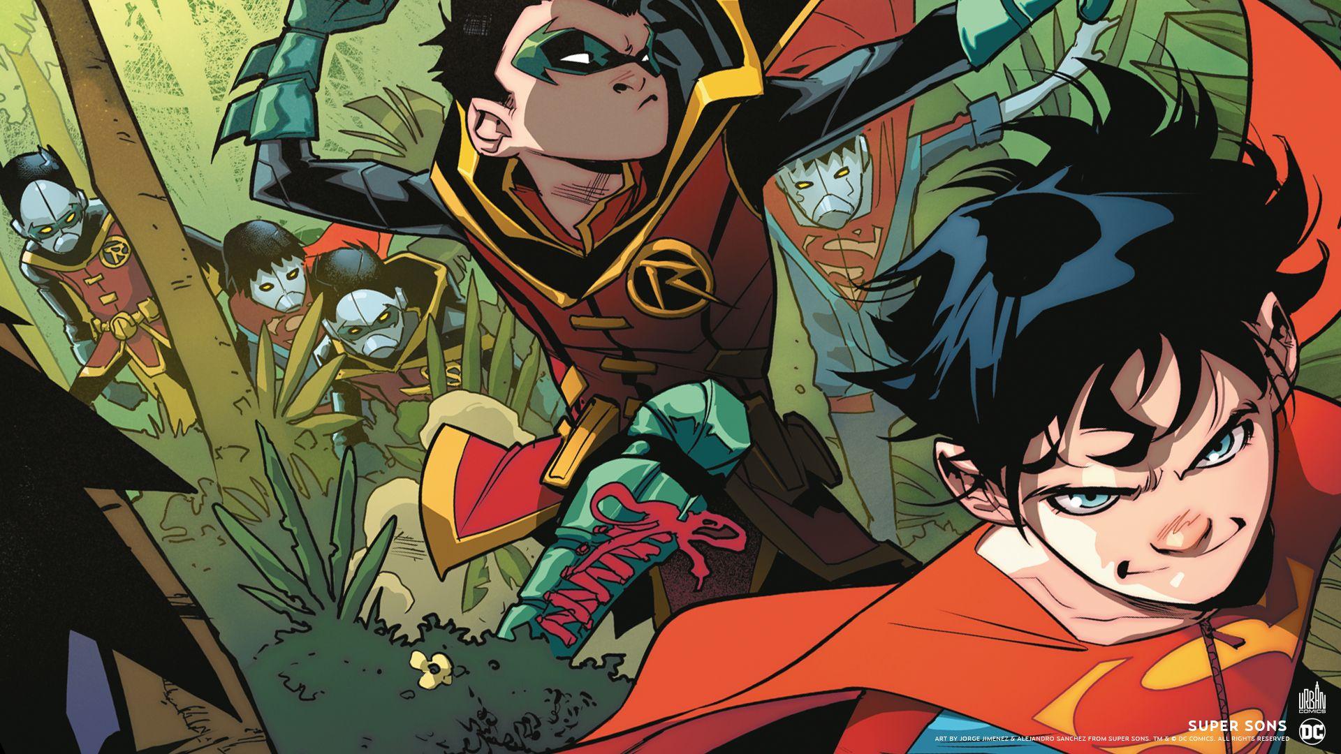 Super Sons Wallpapers - Top Free Super Sons Backgrounds - WallpaperAccess