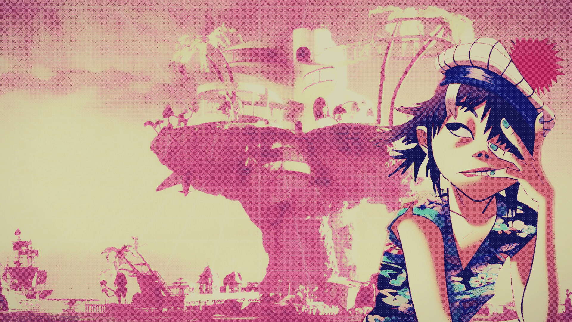 Gorillaz Noodle Wallpapers - Top Free Gorillaz Noodle Backgrounds - WallpaperAccess