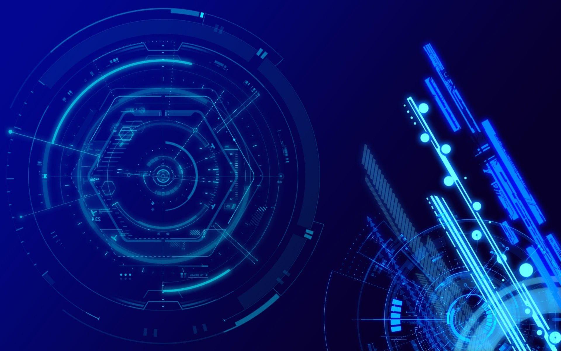 Dark Blue Abstract Technology Wallpapers - Top Free Dark Blue Abstract ...