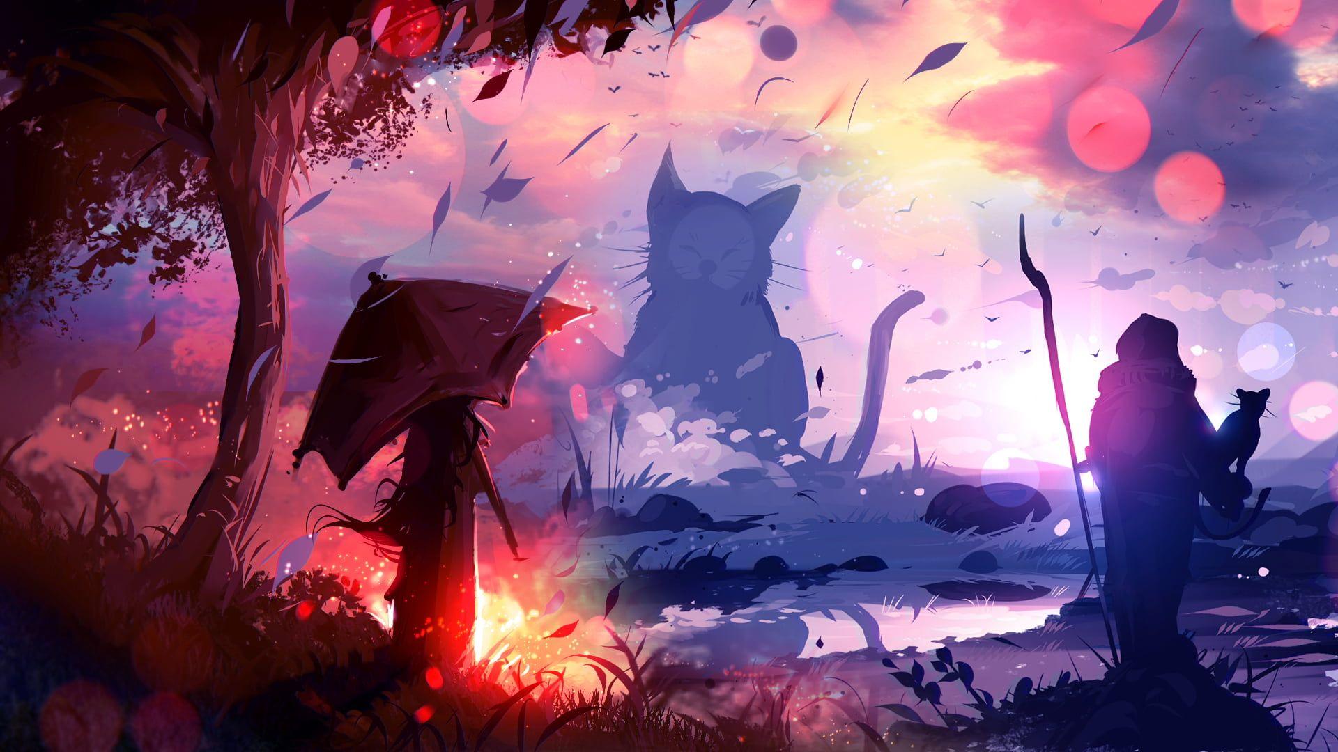 Anime Autumn Desktop Wallpapers - Top Free Anime Autumn Desktop ...