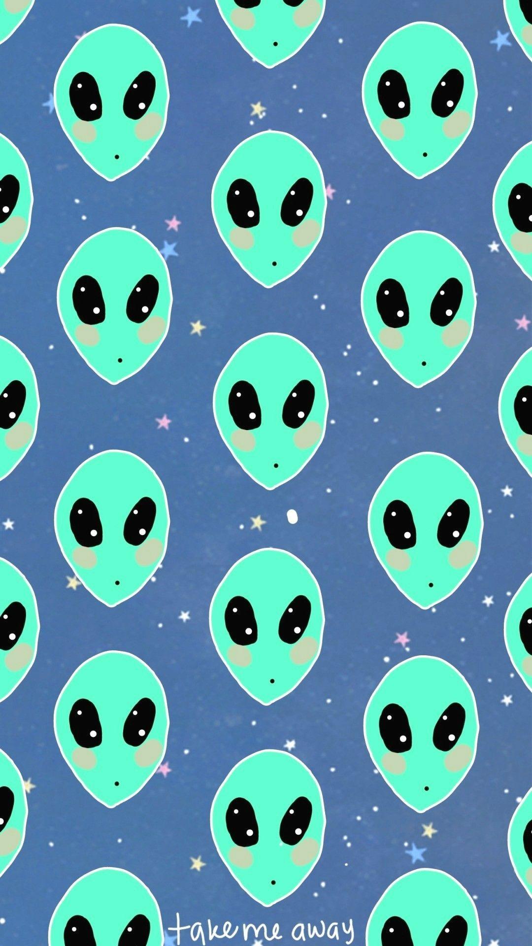 Alien Cute Phone Wallpapers - Top Free Alien Cute Phone Backgrounds ...