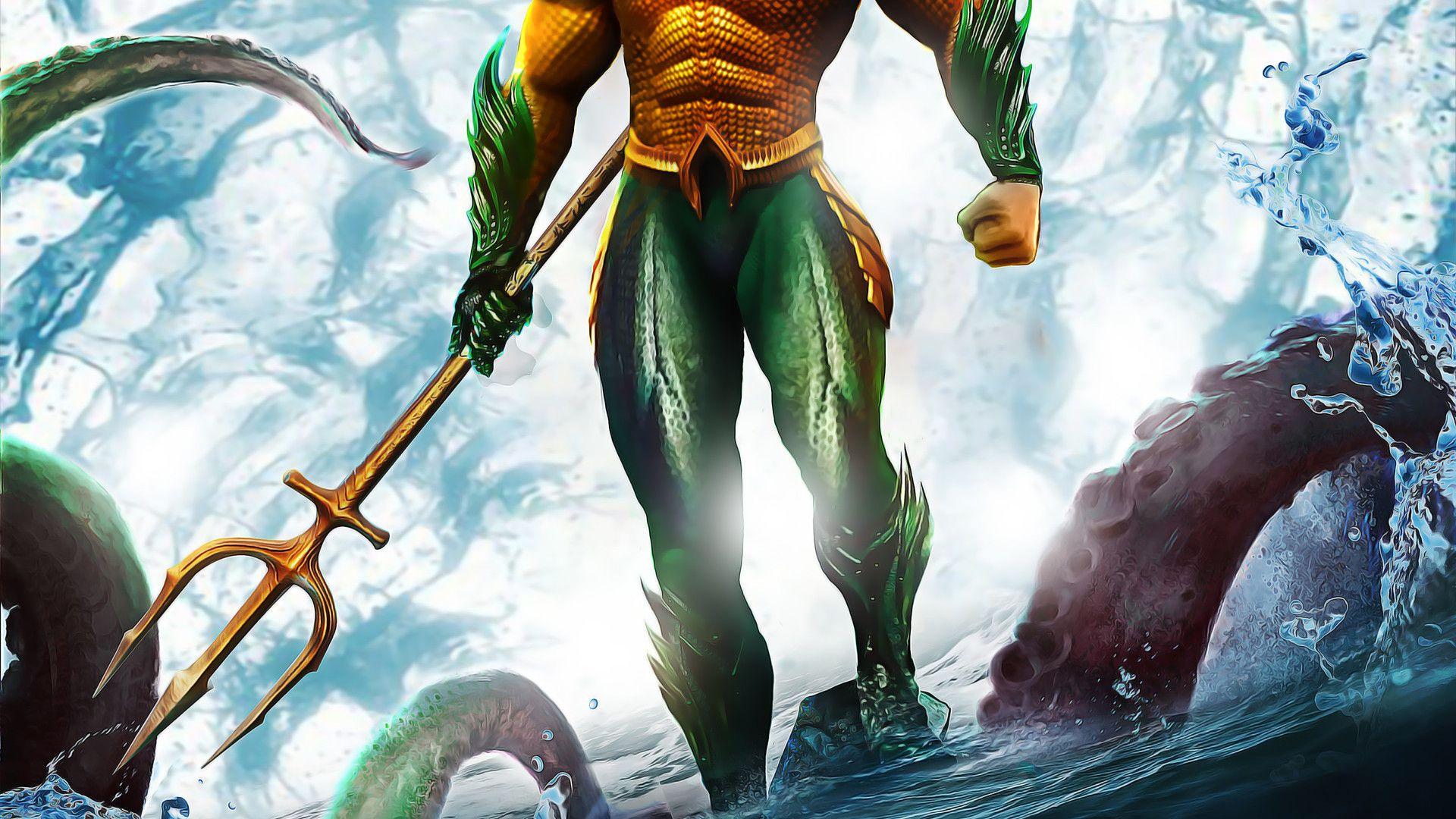 Aquaman Cartoon Wallpapers - Top Free Aquaman Cartoon Backgrounds ...