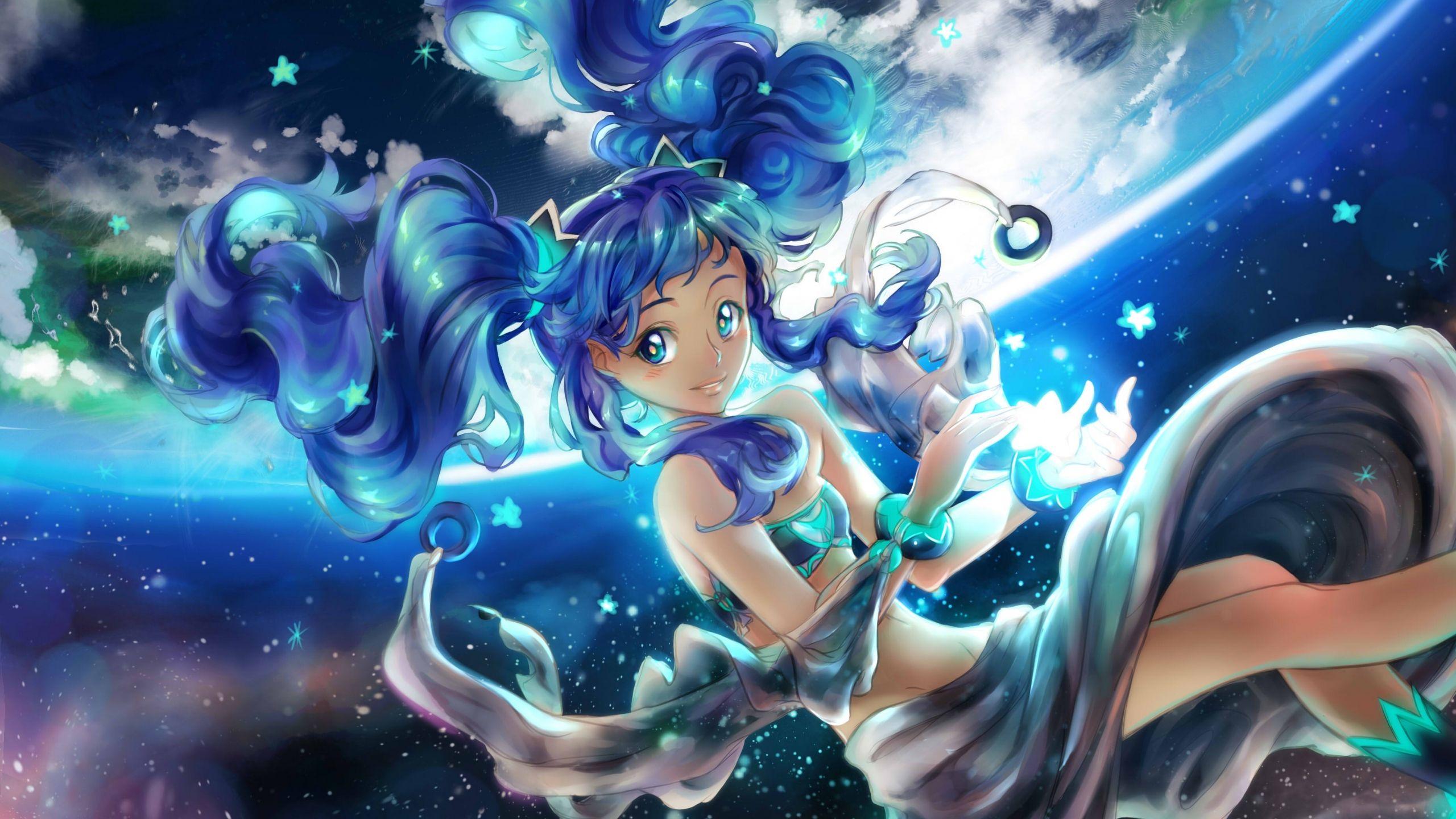 Blue Anime 2560x1440 Wallpapers Top Free Blue Anime 2560x1440