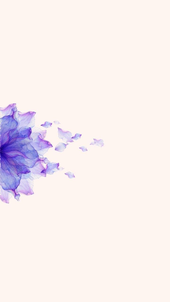 Minimalist Purple Flowers Wallpapers - Top Free Minimalist Purple ...