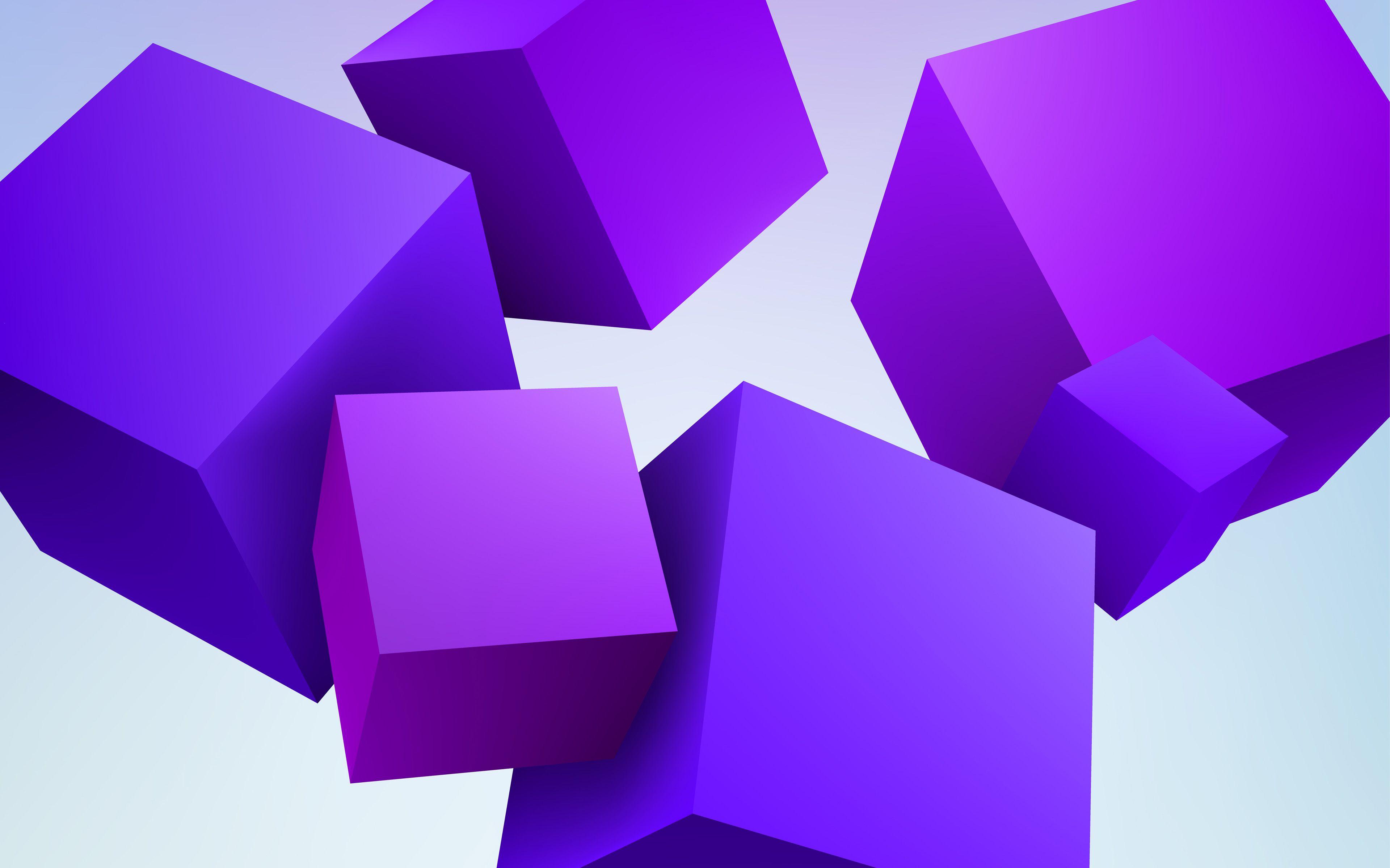 Purple 3D Cube Wallpapers - Top Free Purple 3D Cube Backgrounds ...