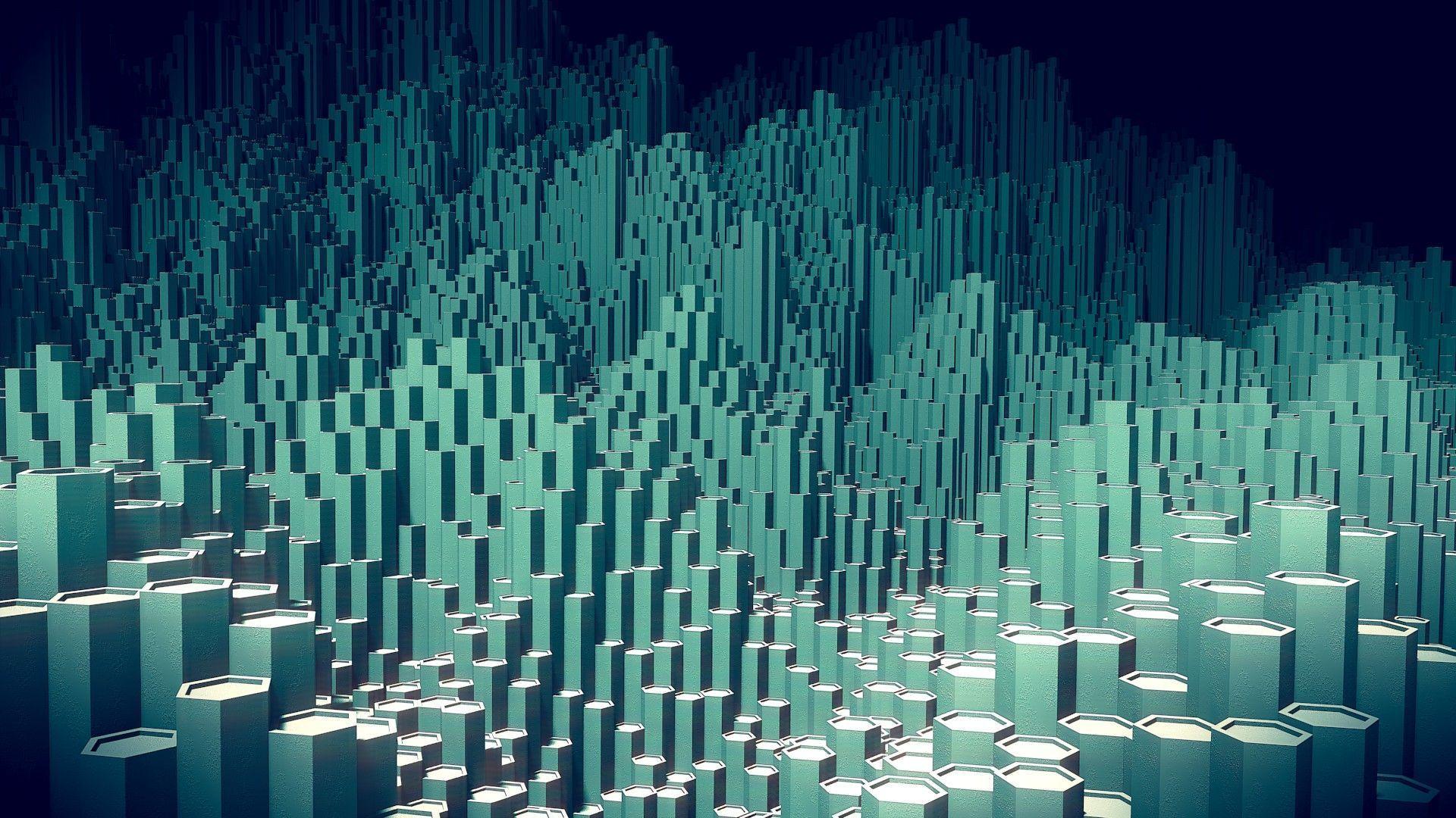 Cool 3D Geometric Wallpapers - Top Free Cool 3D Geometric Backgrounds ...