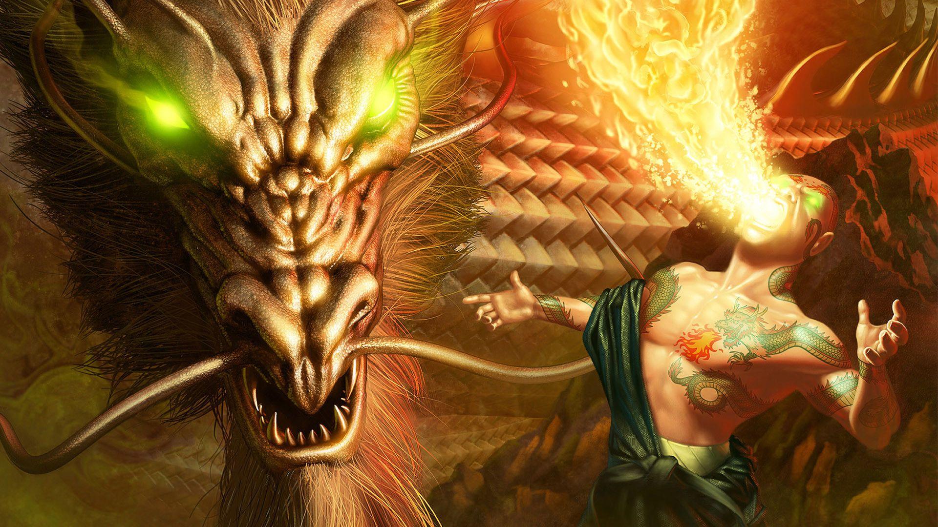 Wizard Dragon Wallpapers - Top Free Wizard Dragon Backgrounds - WallpaperAccess