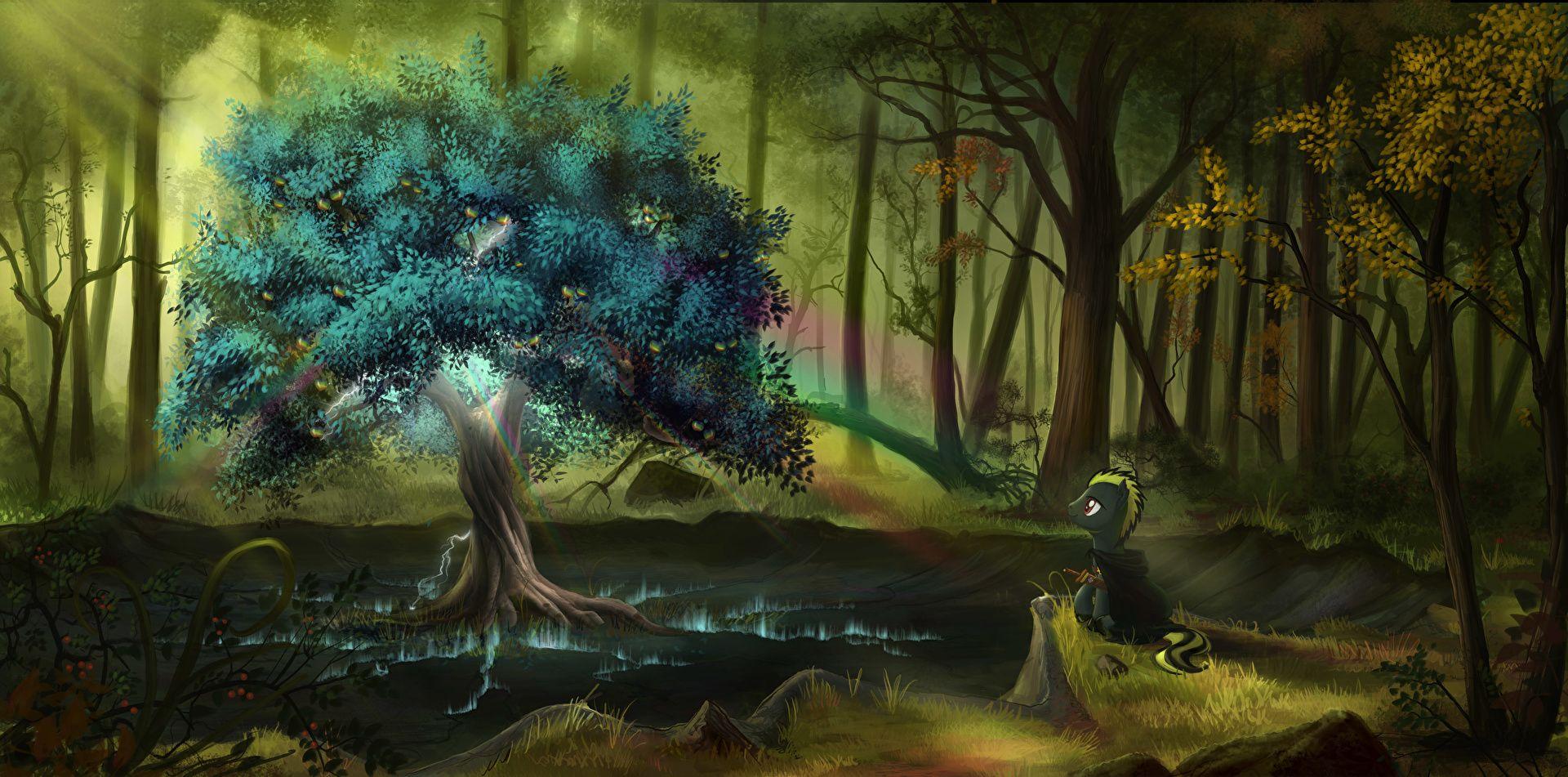 Cartoon Forest Desktop Wallpapers - Top Free Cartoon Forest Desktop ...