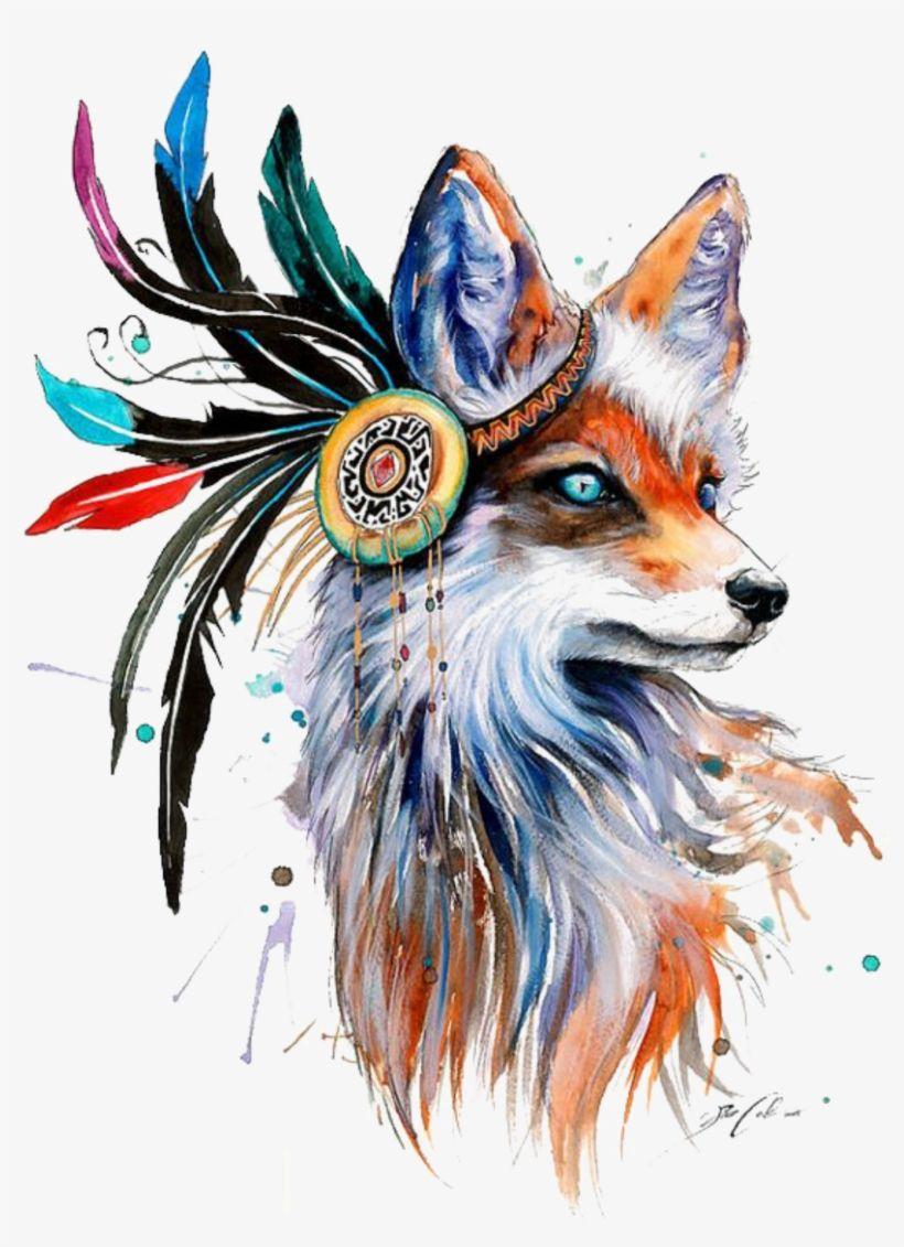 Fox Watercolor Wallpapers - Top Free Fox Watercolor Backgrounds ...