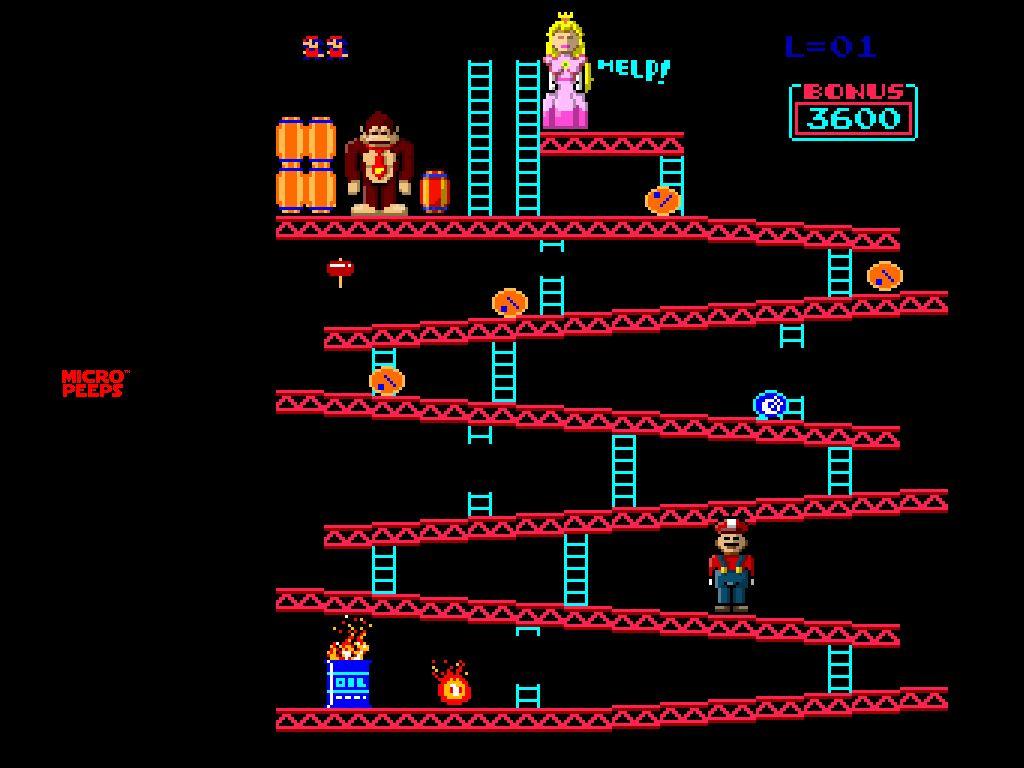Donkey Kong Arcade Wallpapers - Top Free Donkey Kong Arcade Backgrounds ...